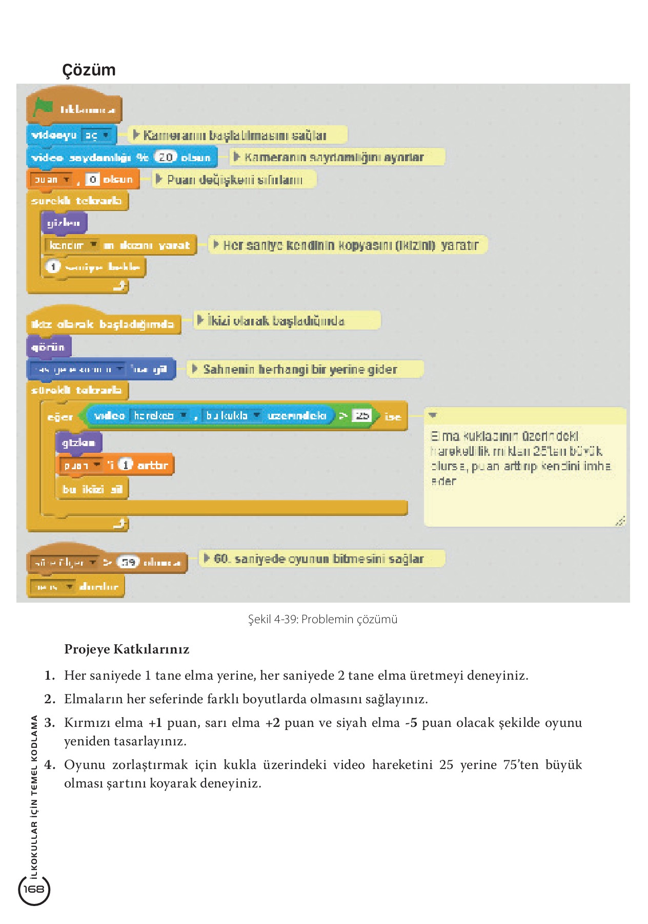 İLKOKULLAR İÇİN TEMEL KODLAMA - sifirbiryayin - Sayfa 180 | Çevrimiçi ...