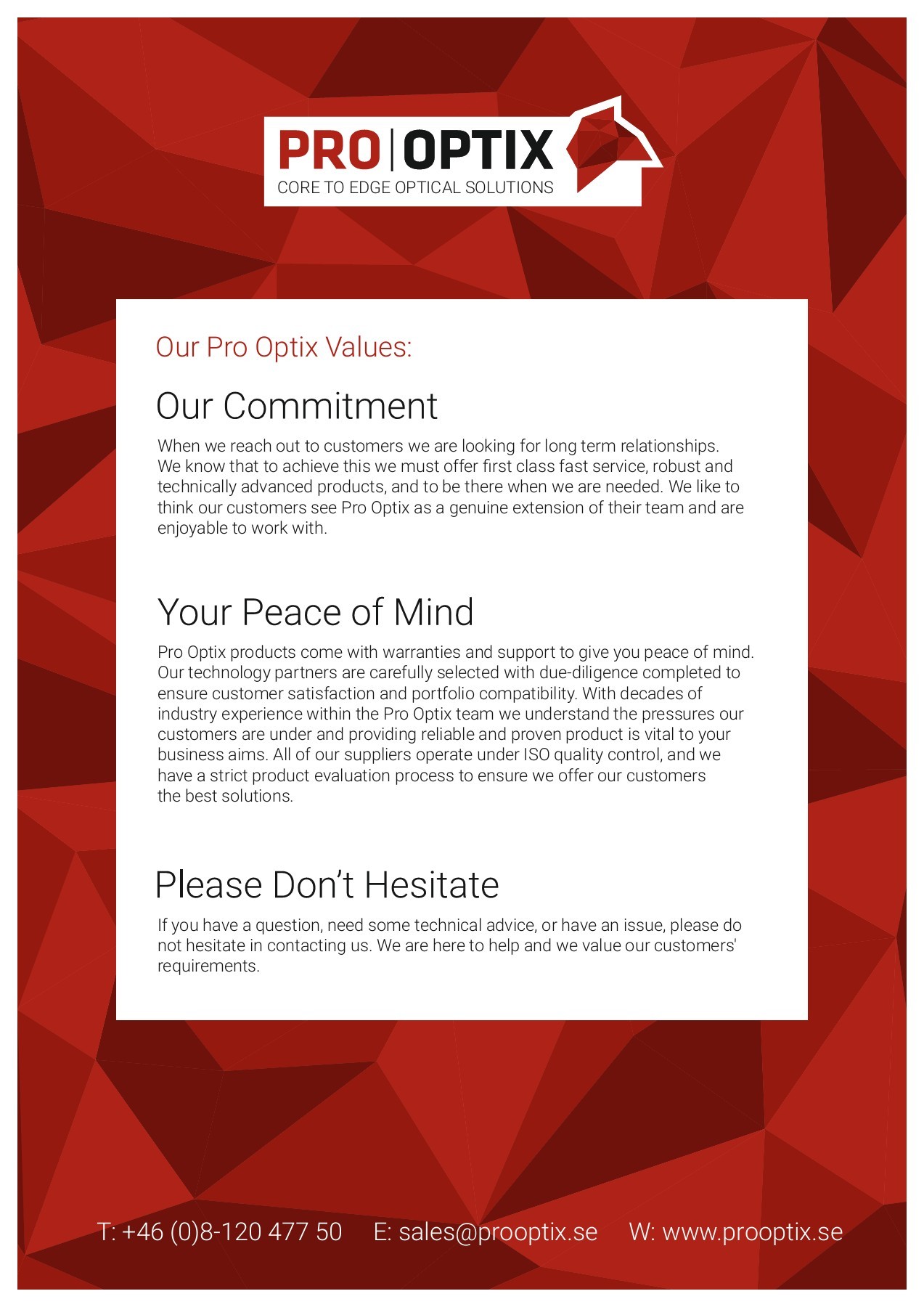 Pro Optix Product Portfolio - chloe.bunce - Page 2 | Flip PDF Online ...