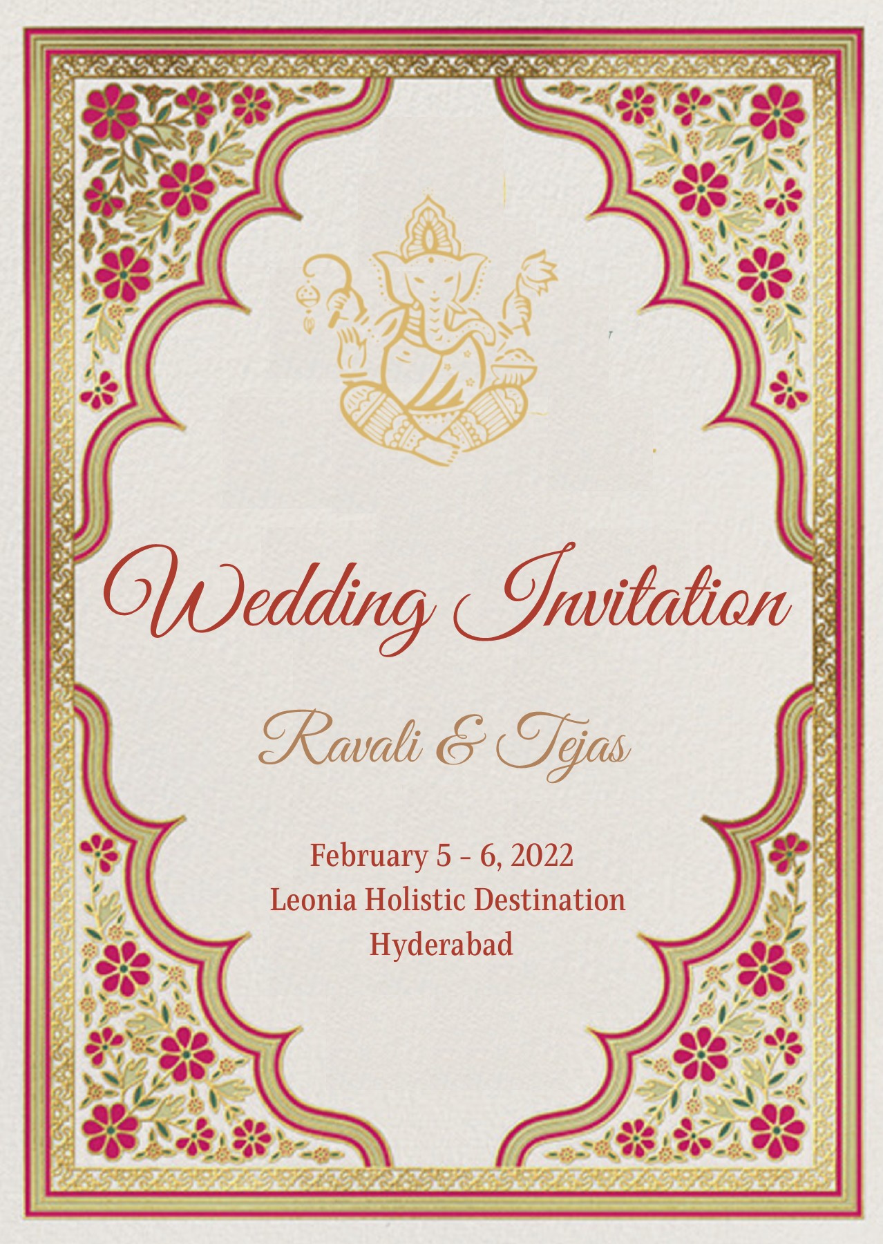 Blue White Flower Wedding Invitation-2 - Tejas Niphadkar - పేజీ 1 - 4 | PDF ని ఆన్‌లైన్‌లో ...