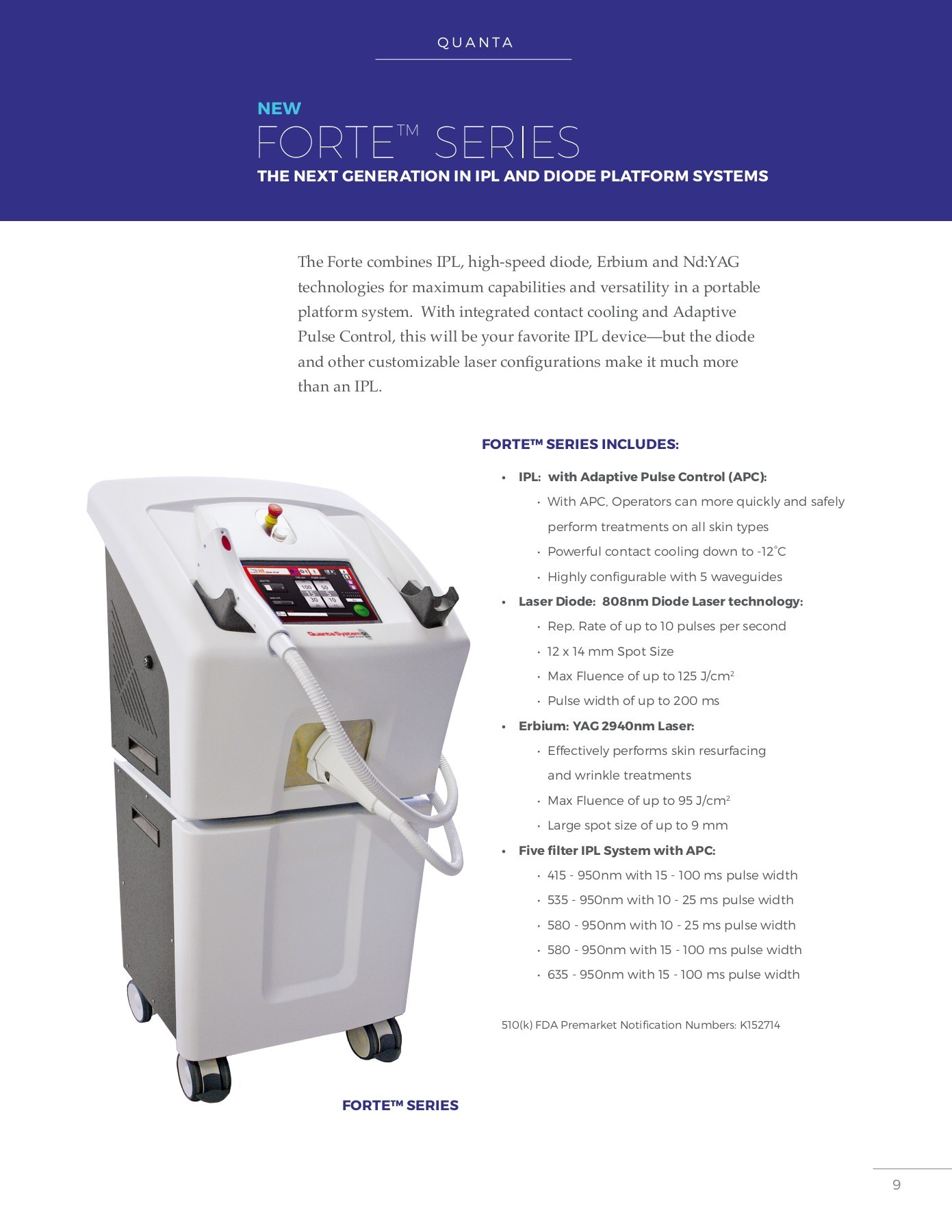 Quanta Aesthetic Lasers Product Portfolio 2016 - aburke - Page 11 ...