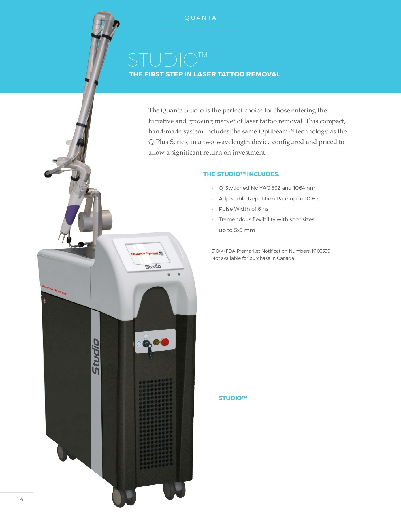 Quanta Aesthetic Lasers Product Portfolio 2016 - aburke - Page 16 ...