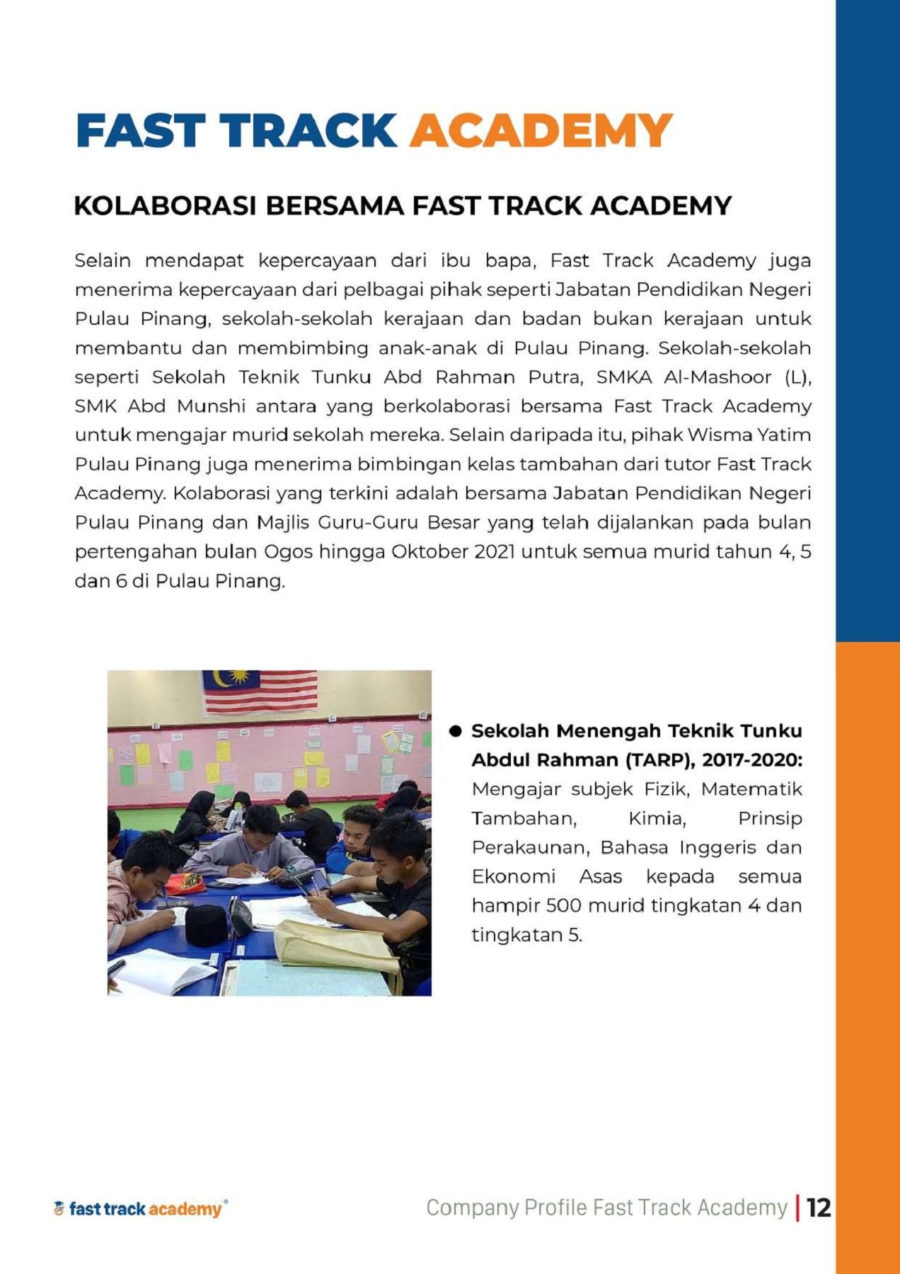 COMPANY PROFILE - FAST TRACK SDN BHD - FAST TRACK X-SKILL - Page 13 ...