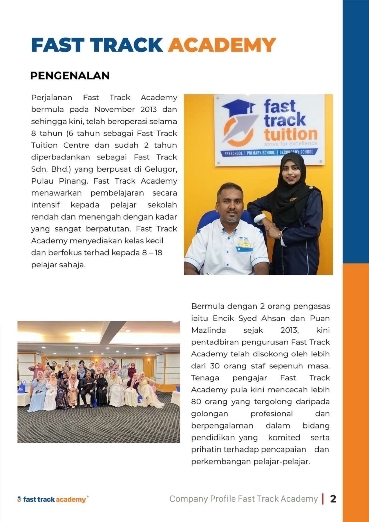 COMPANY PROFILE - FAST TRACK SDN BHD - FAST TRACK X-SKILL - Page 3 | Flip PDF Online | PubHTML5