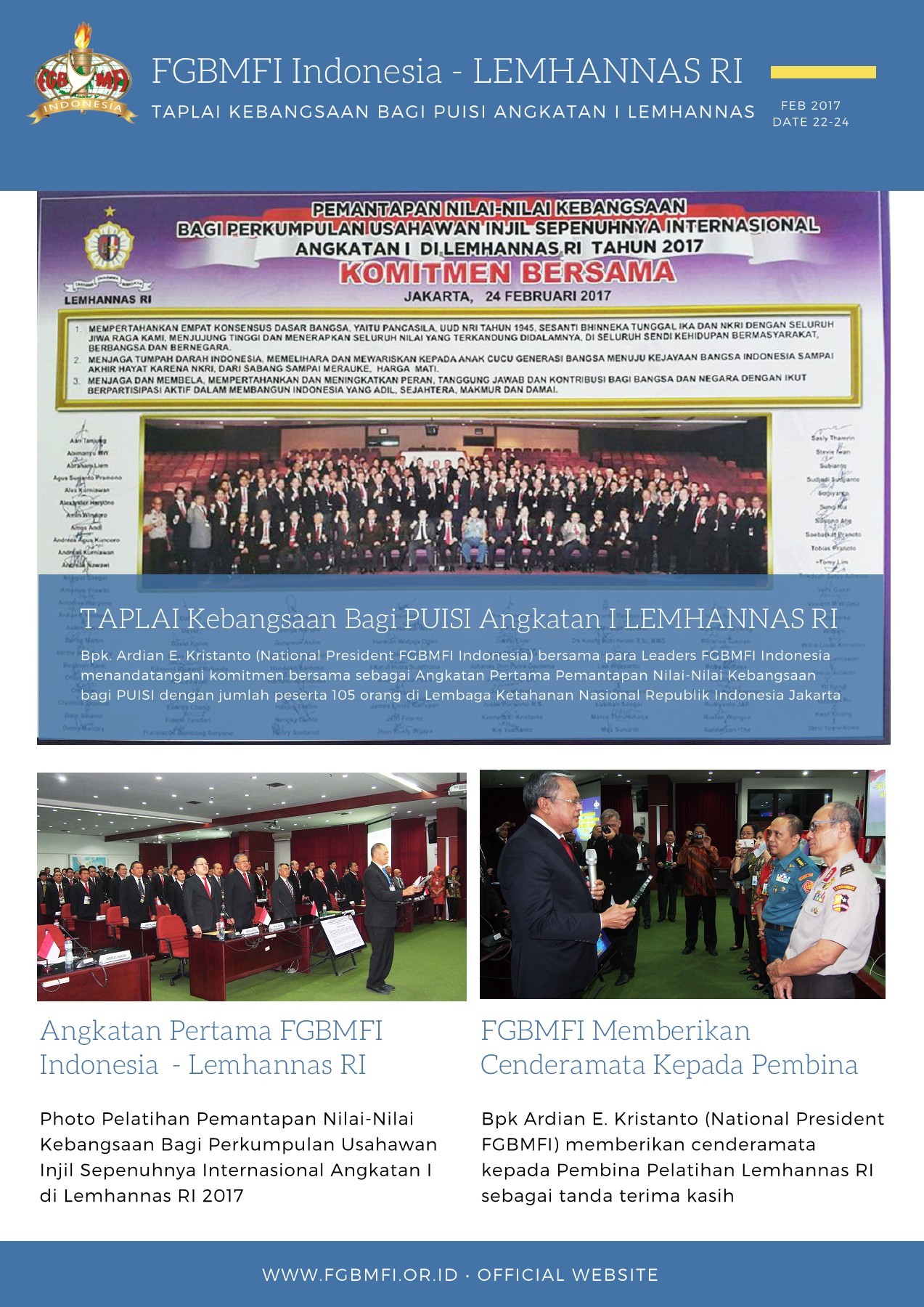 01. Album Kegiatan FGBMFI Indonesia - jksie - Halaman 1 - 1 | PDF Online | PubHTML5