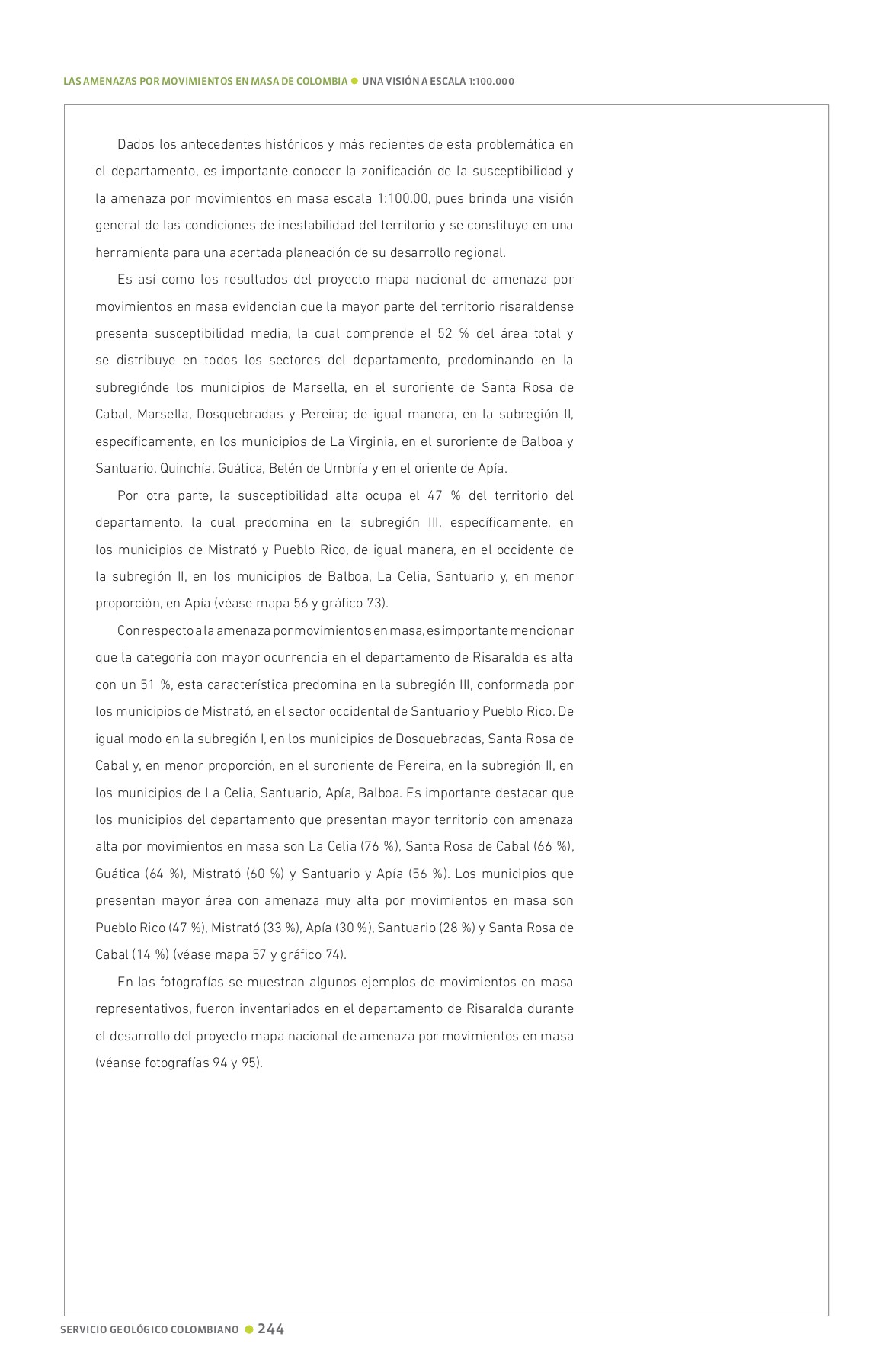 Amenazas por Movimientos en Masa - intranet sdgrd - Page 246 | Flip PDF Online | PubHTML5