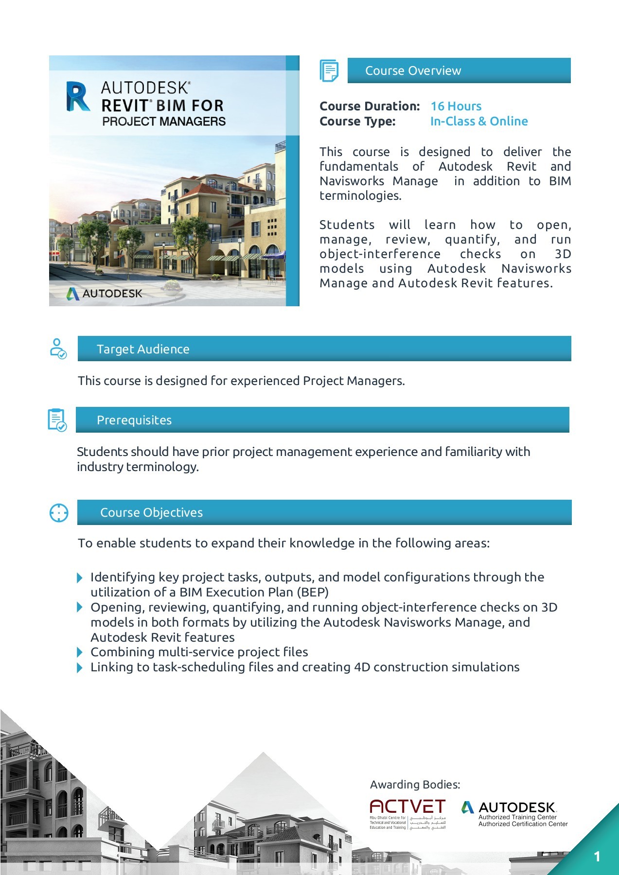 Autodesk Revit BIM for Project Managers - sabrina.derouiche - Page 1 ...