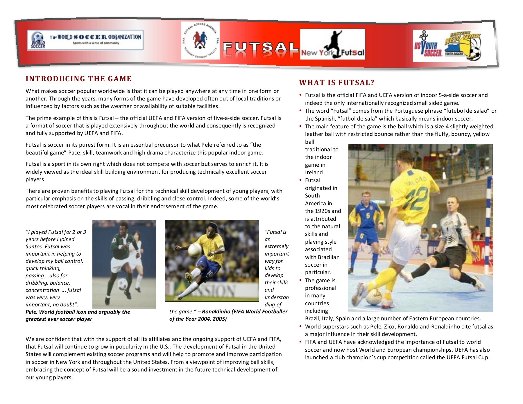 FAI to FAA Futsal Intro Brochure programs schools corrected june 24-1 ...