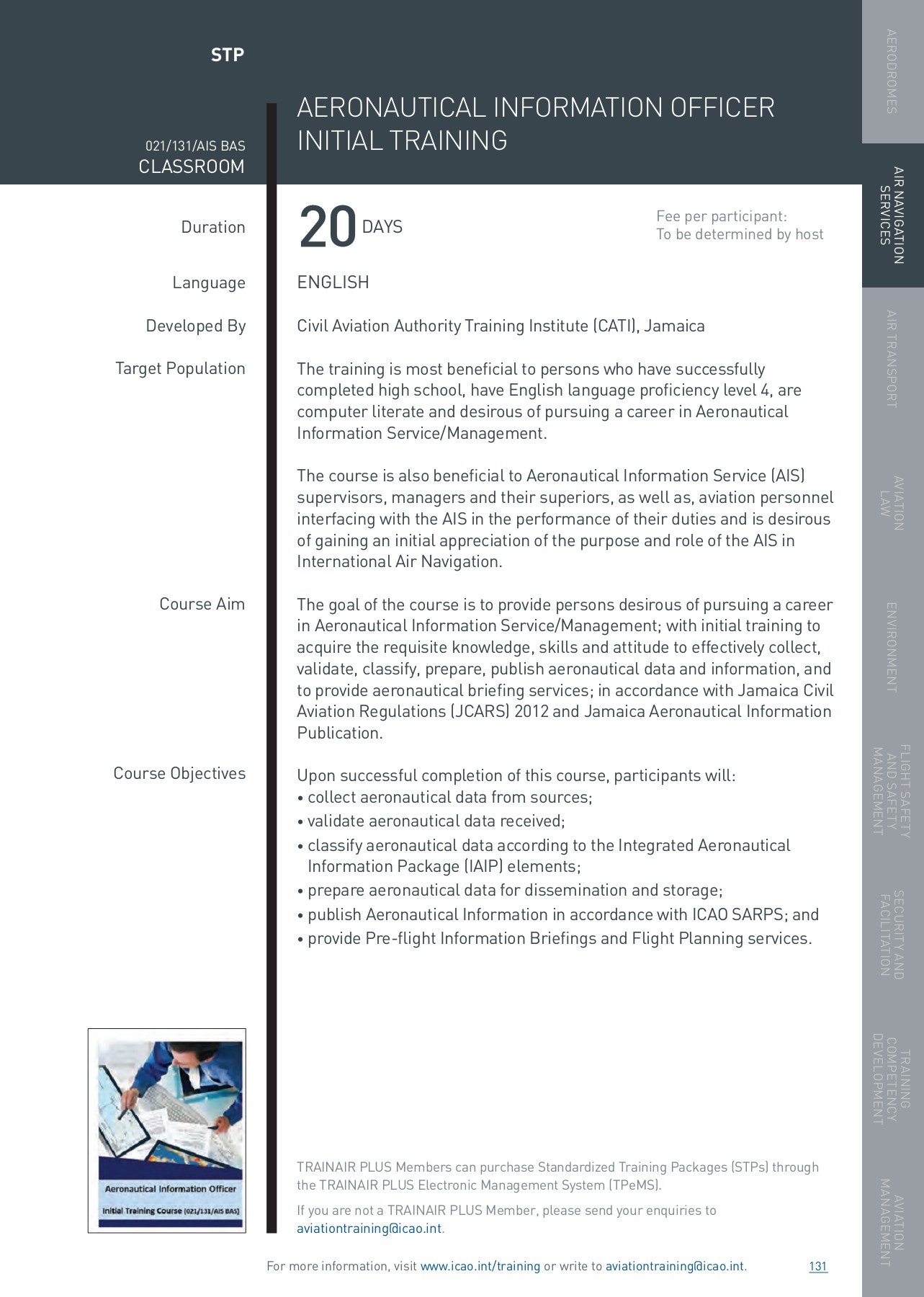 ICAO COurse Catalogue 2019_clone - ICAO Global Aviation Training - Page ...