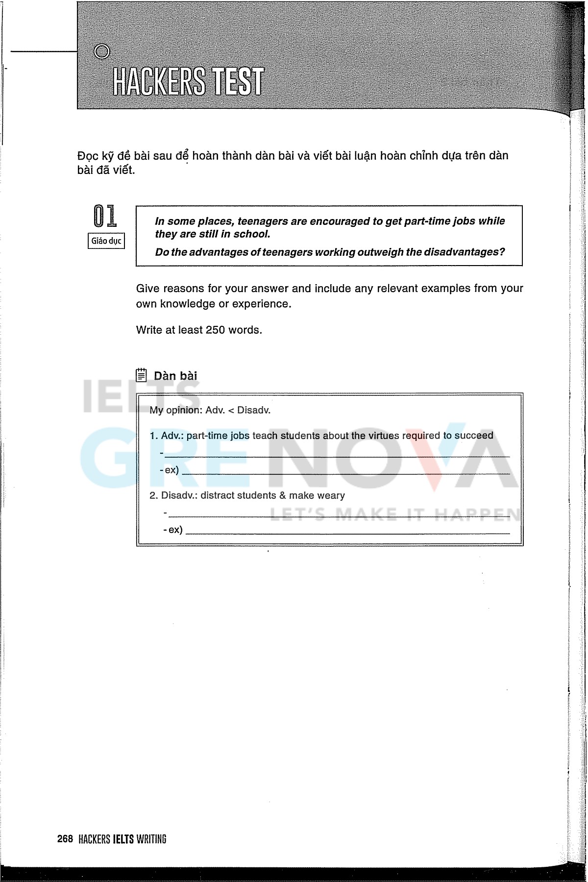 Hacker IELTS Writing - Thuy Ta - Page 268 | Flip PDF Online | PubHTML5