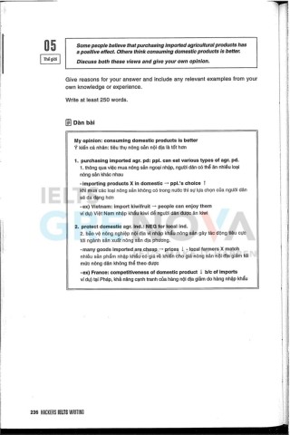 Hacker IELTS Writing - Thuy Ta - Page 236 | Flip PDF Online | PubHTML5