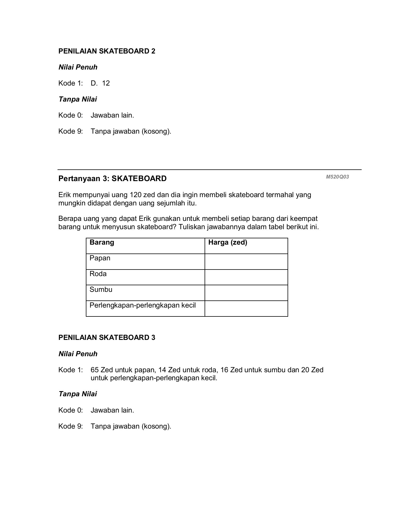 Contoh Soal Numerasi PISA - Dina Widiastuti - Halaman 50 | PDF Online ...