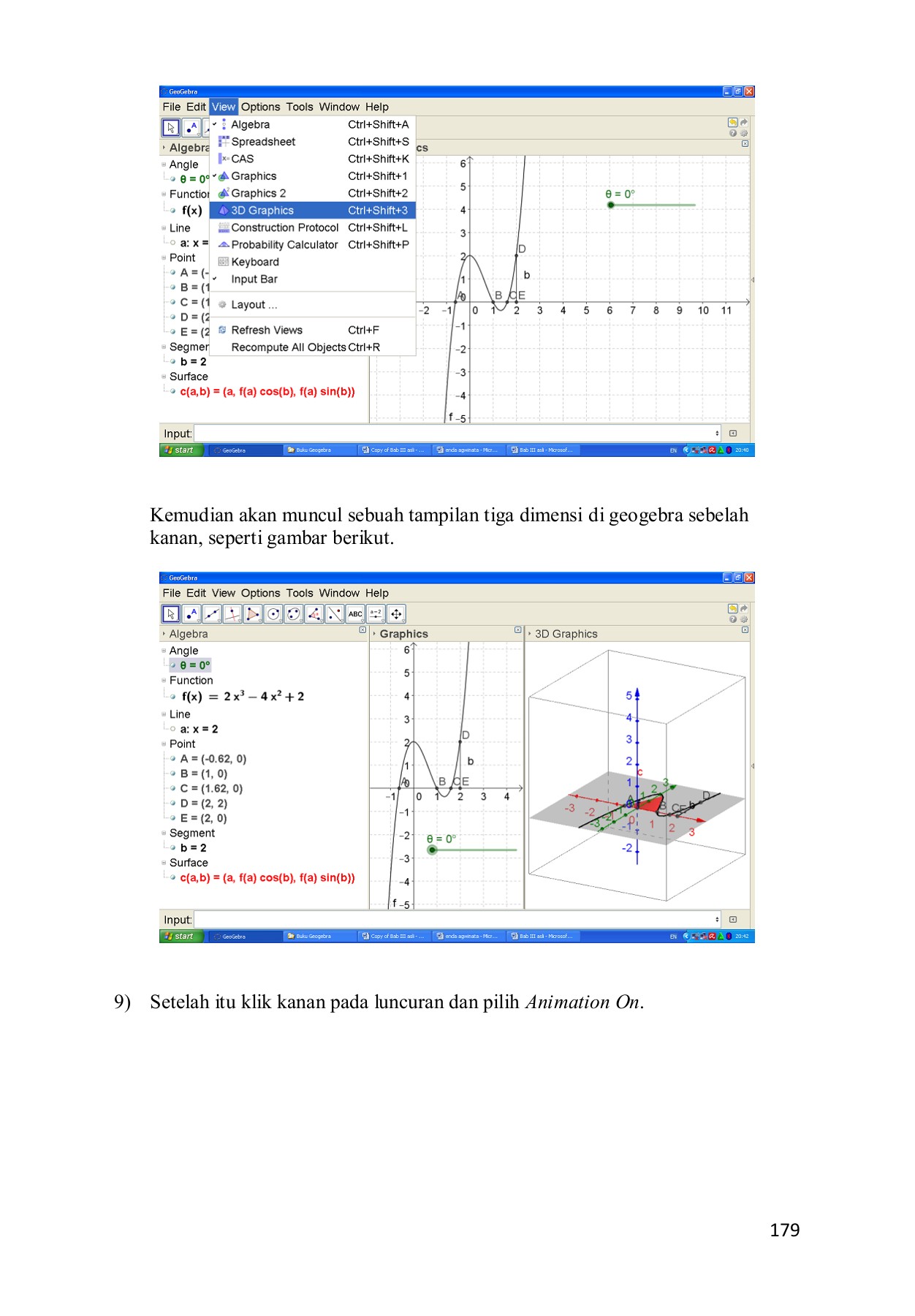 buku-geogebra-pdf - Dina Widiastuti - Page 186 | Flip PDF Online | PubHTML5