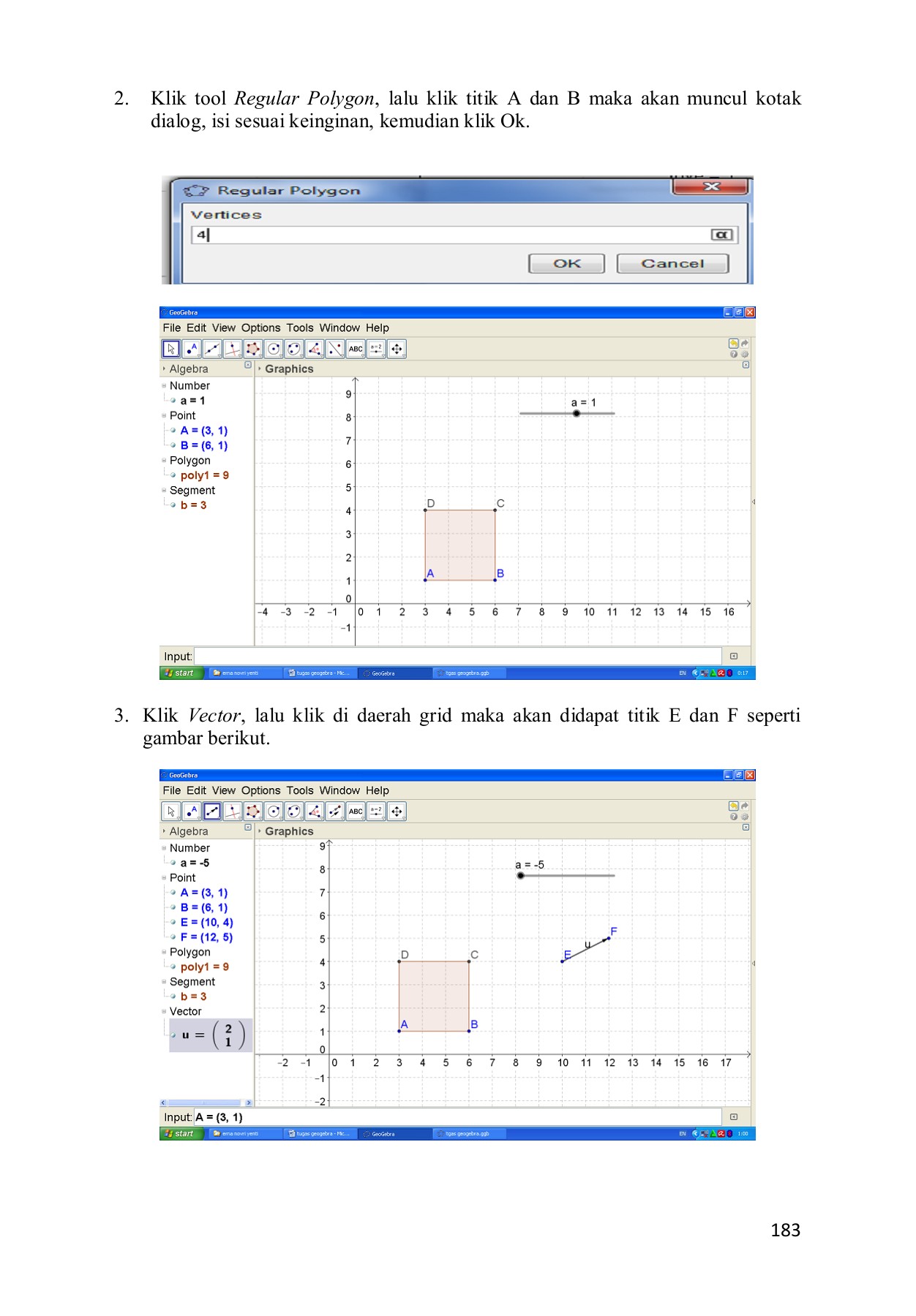 buku-geogebra-pdf - Dina Widiastuti - Page 190 | Flip PDF Online | PubHTML5