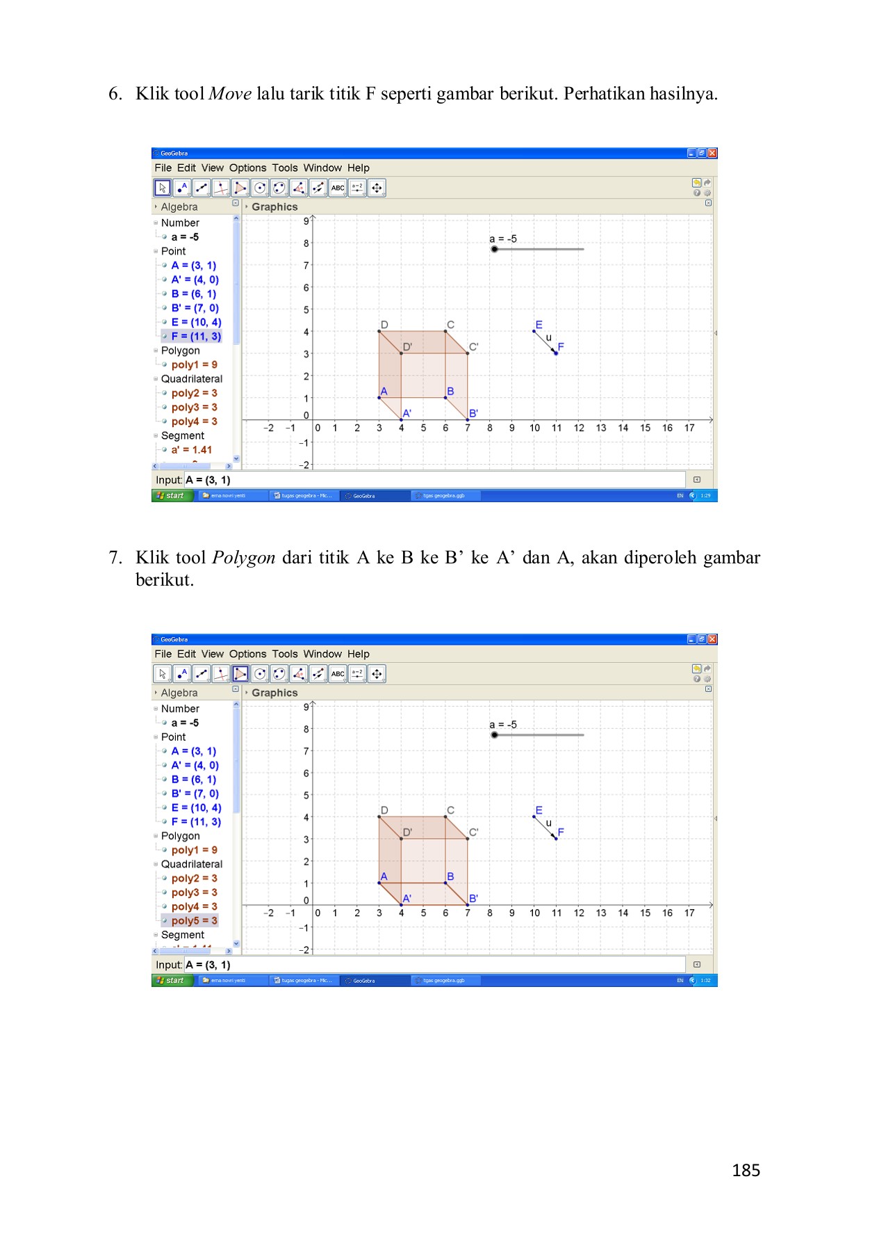 buku-geogebra-pdf - Dina Widiastuti - Page 192 | Flip PDF Online | PubHTML5