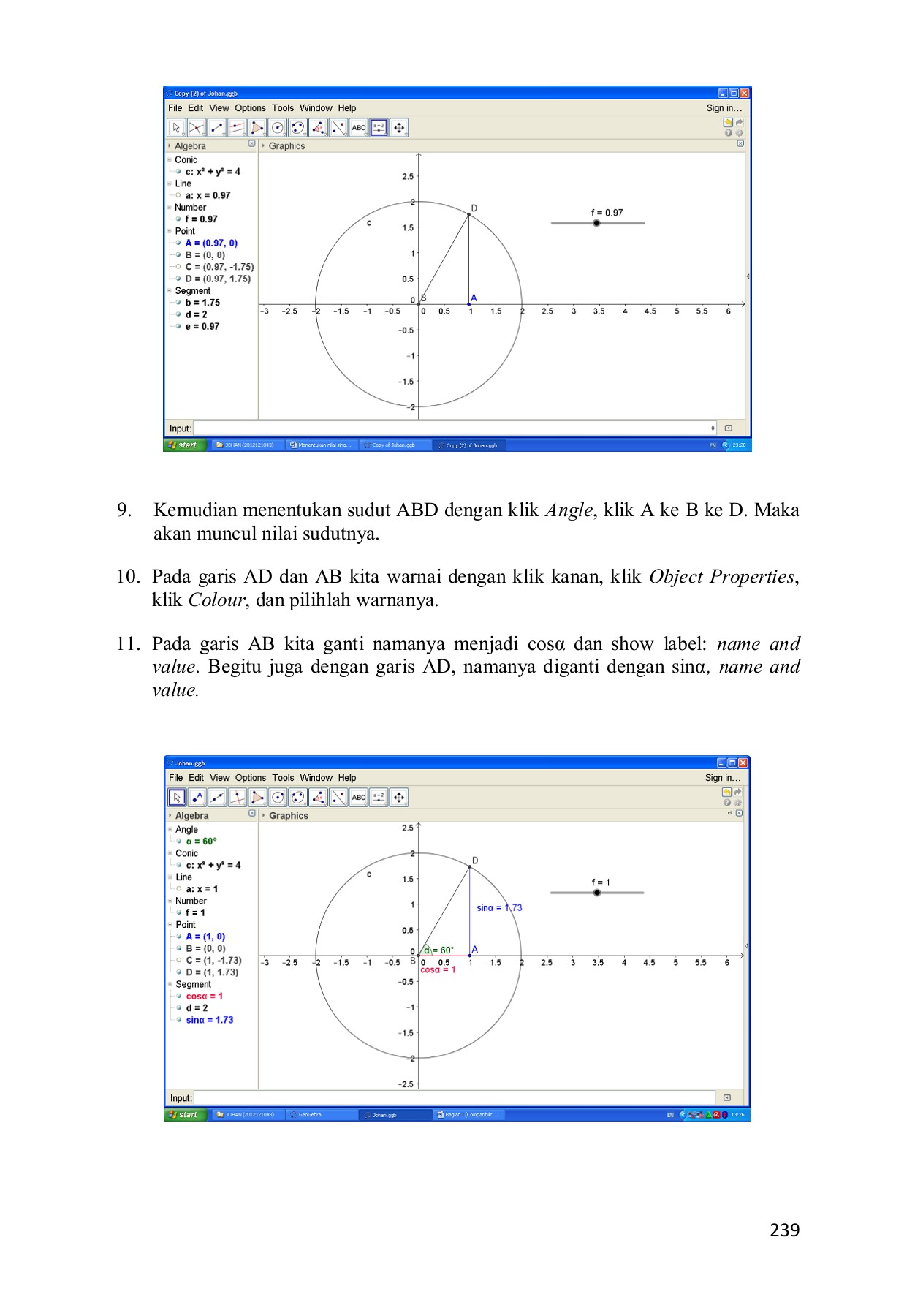 buku-geogebra-pdf - Dina Widiastuti - Page 246 | Flip PDF Online | PubHTML5