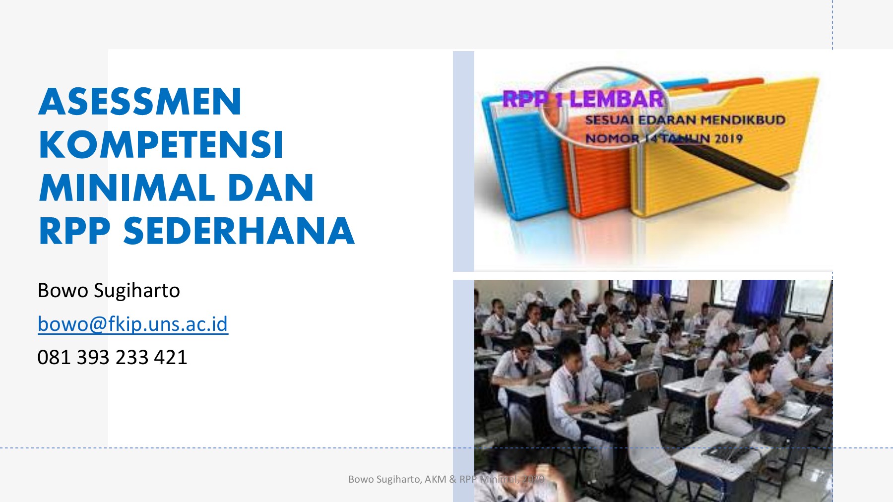 AKM DAN RPP SEDERHANA - Dina Widiastuti - Halaman 1 | PDF Online | PubHTML5