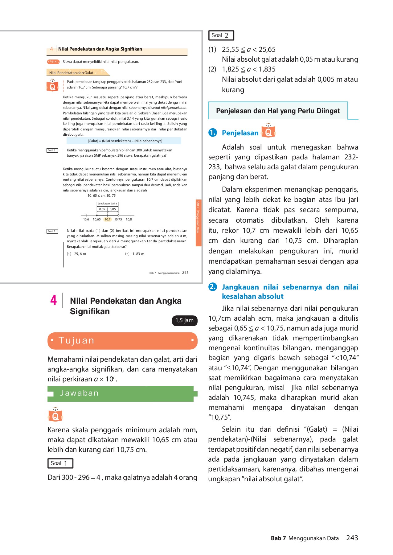MATEMATIKA-BG-KLS VII - Dina Widiastuti - Halaman 251 | PDF Online | PubHTML5