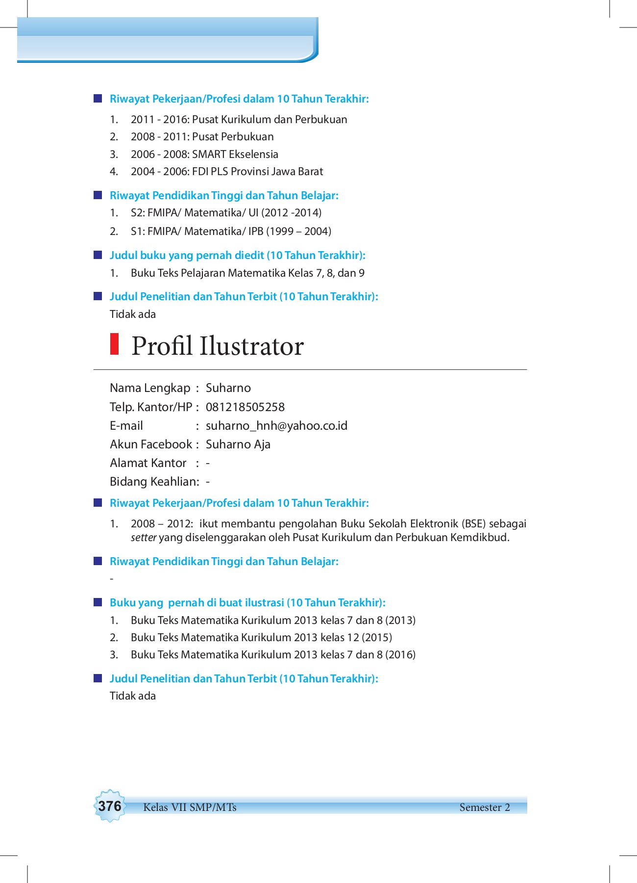 buku siswa mtk 7 - Dina Widiastuti - Halaman 384 | PDF Online | PubHTML5