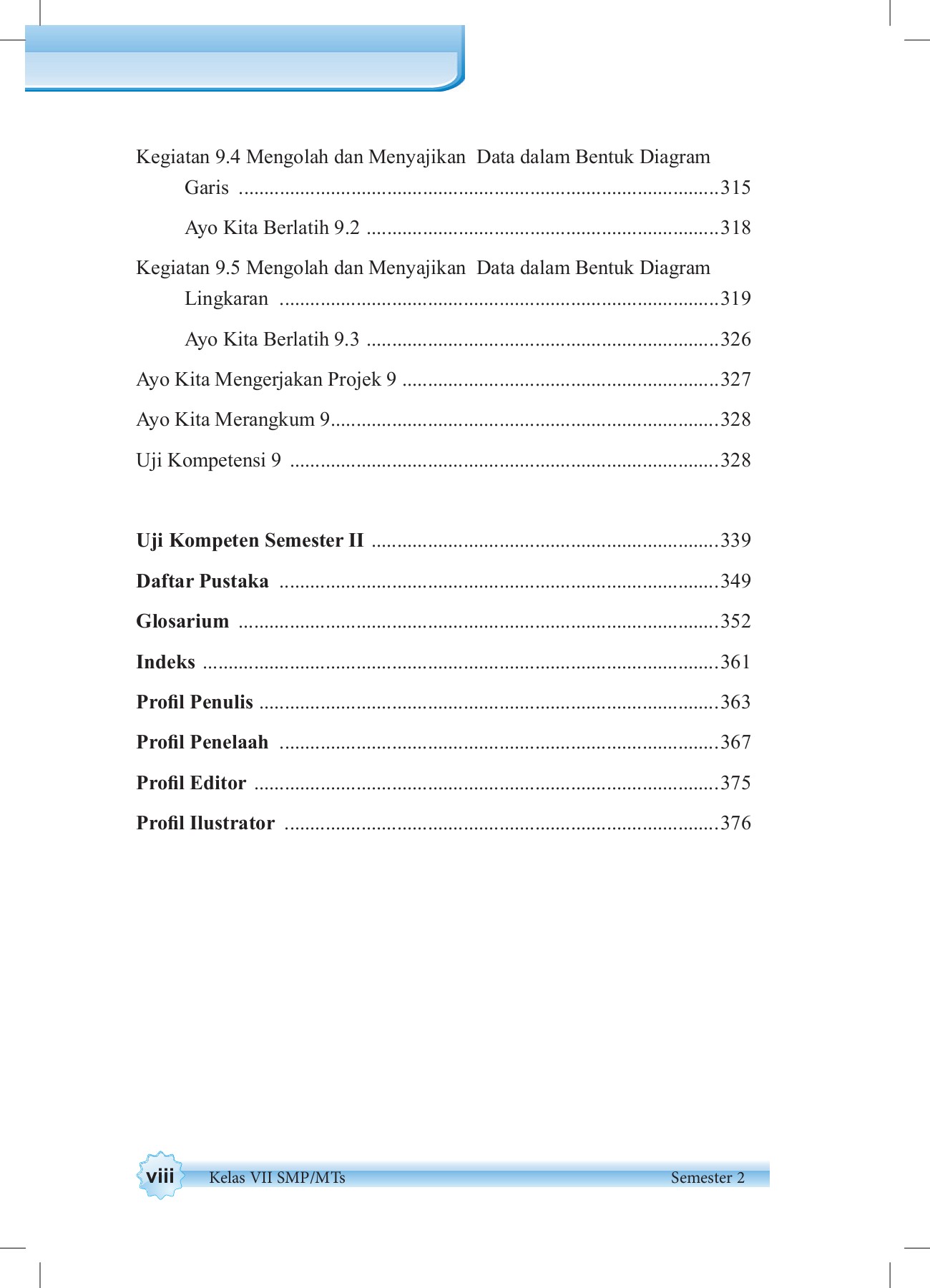 buku siswa mtk 7 - Dina Widiastuti - Halaman 8 | PDF Online | PubHTML5