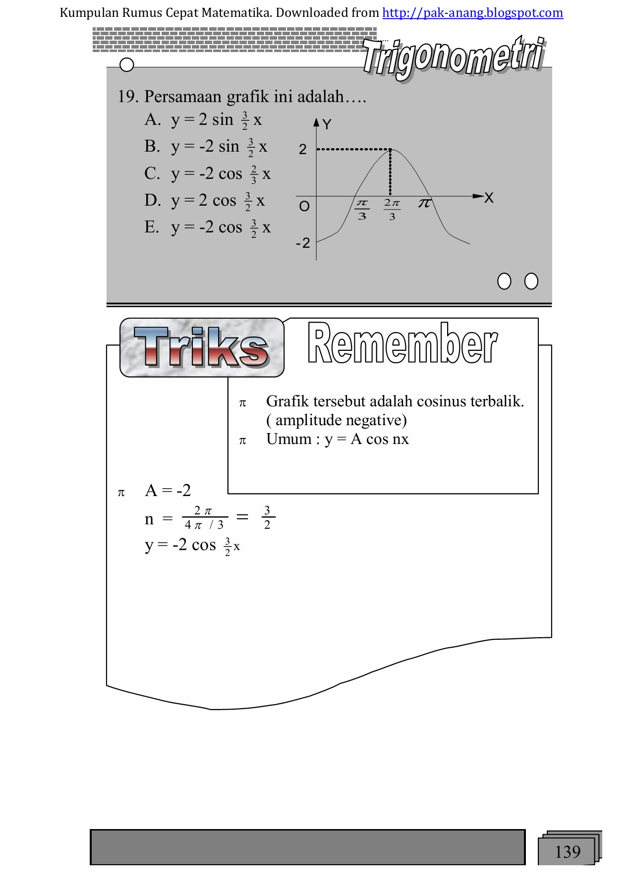 Kumpulan Rumus Matematika - Ma'in Mustafid - Muka Surat 140 | Membalik ...