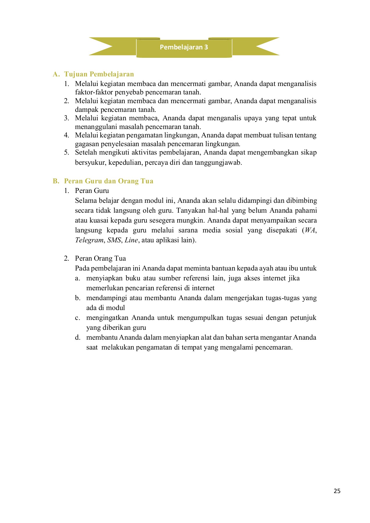 Materi Bahan Ajar Kelas VII. Pencemaran Lingkungan - Yuyun Dwi Nurana Suyatni - Kaca 28 | PDF ...