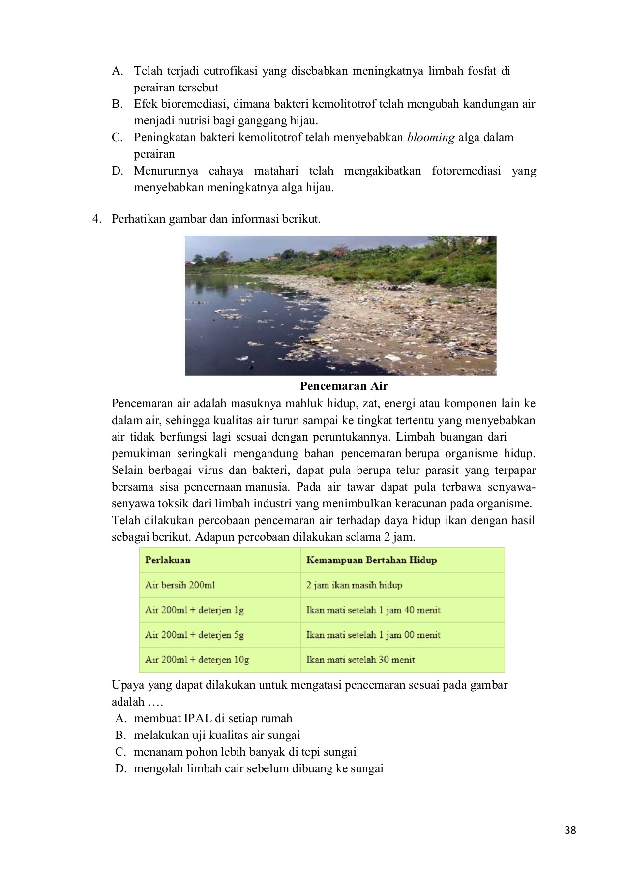 Materi Bahan Ajar Kelas VII. Pencemaran Lingkungan - Yuyun Dwi Nurana Suyatni - Kaca 41 | PDF ...