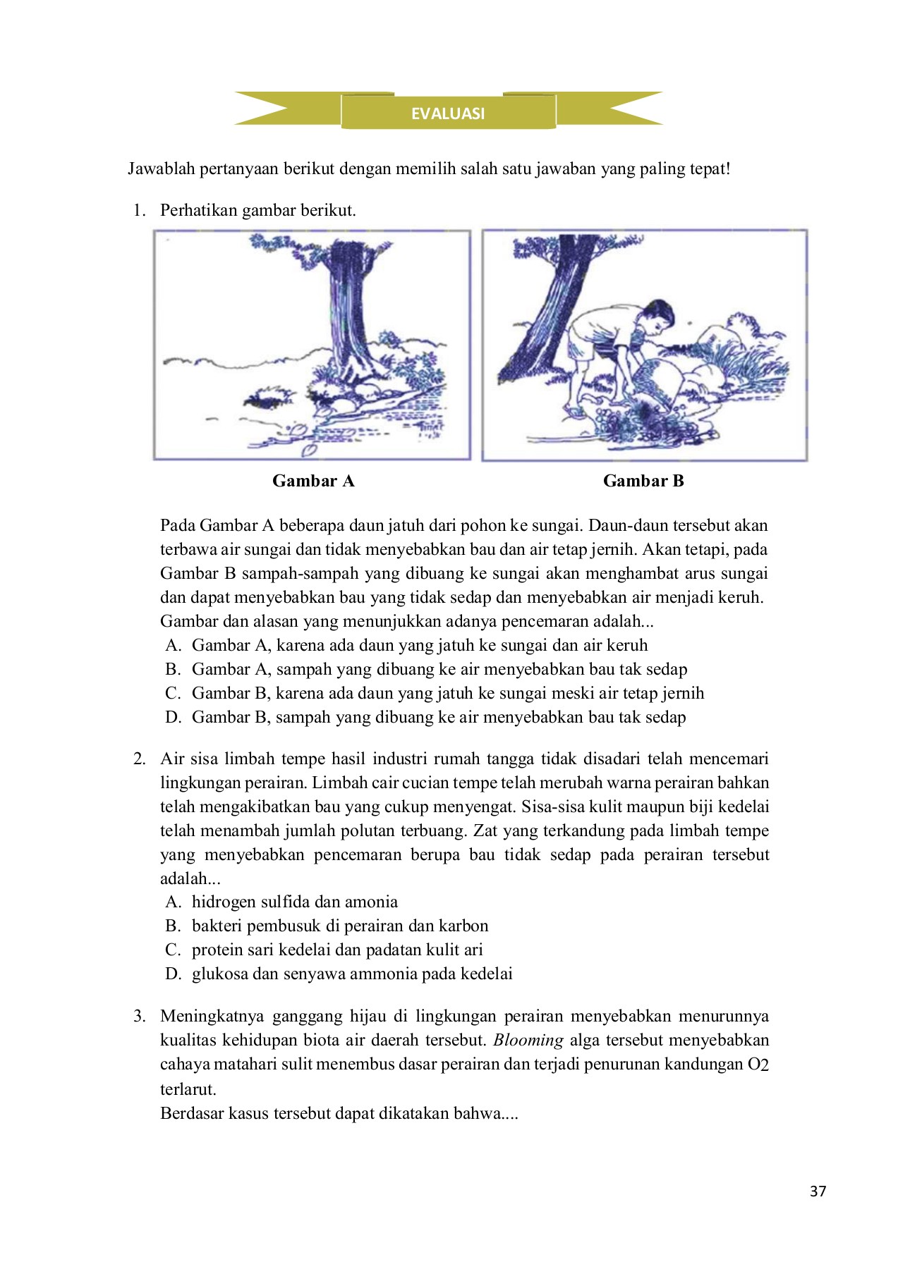 Materi Bahan Ajar Kelas 7. Pencemaran Lingkungan - Yuyun Dwi Nurana Suyatni - Kaca 40 | PDF ...