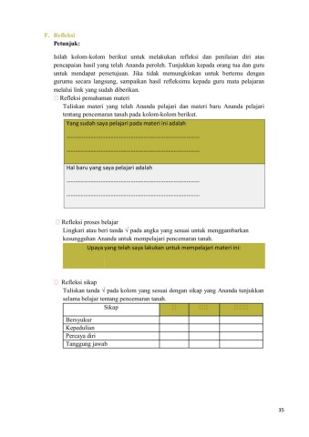 Materi Bahan Ajar Kelas 7. Pencemaran Lingkungan - Yuyun Dwi Nurana Suyatni - Kaca 38 | PDF ...