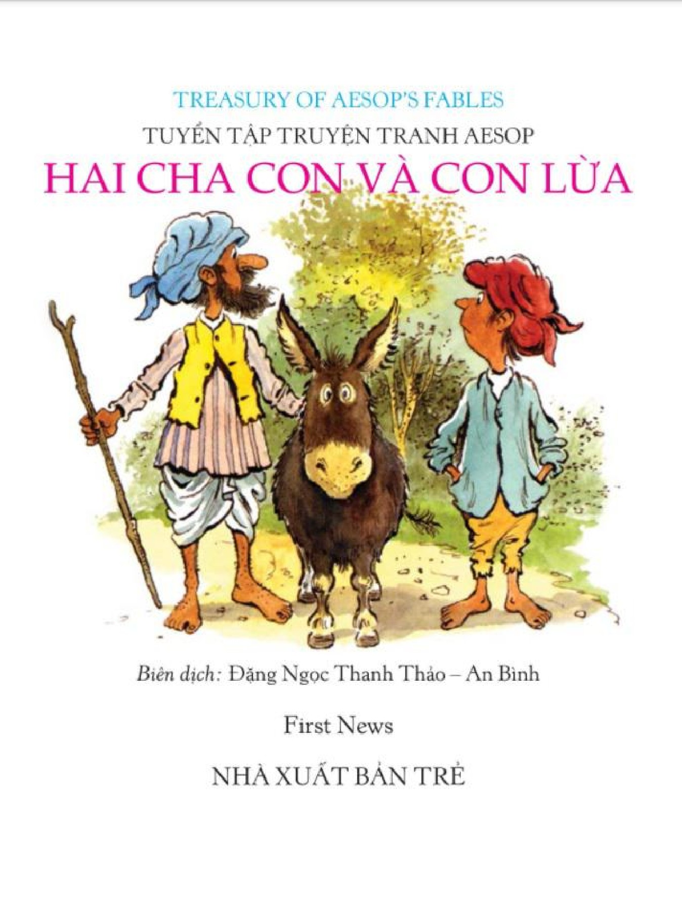 Hai Cha Con Và Con Lừa - Thư viện Trường Tiểu học Tiền Tiến - TP Hải ...