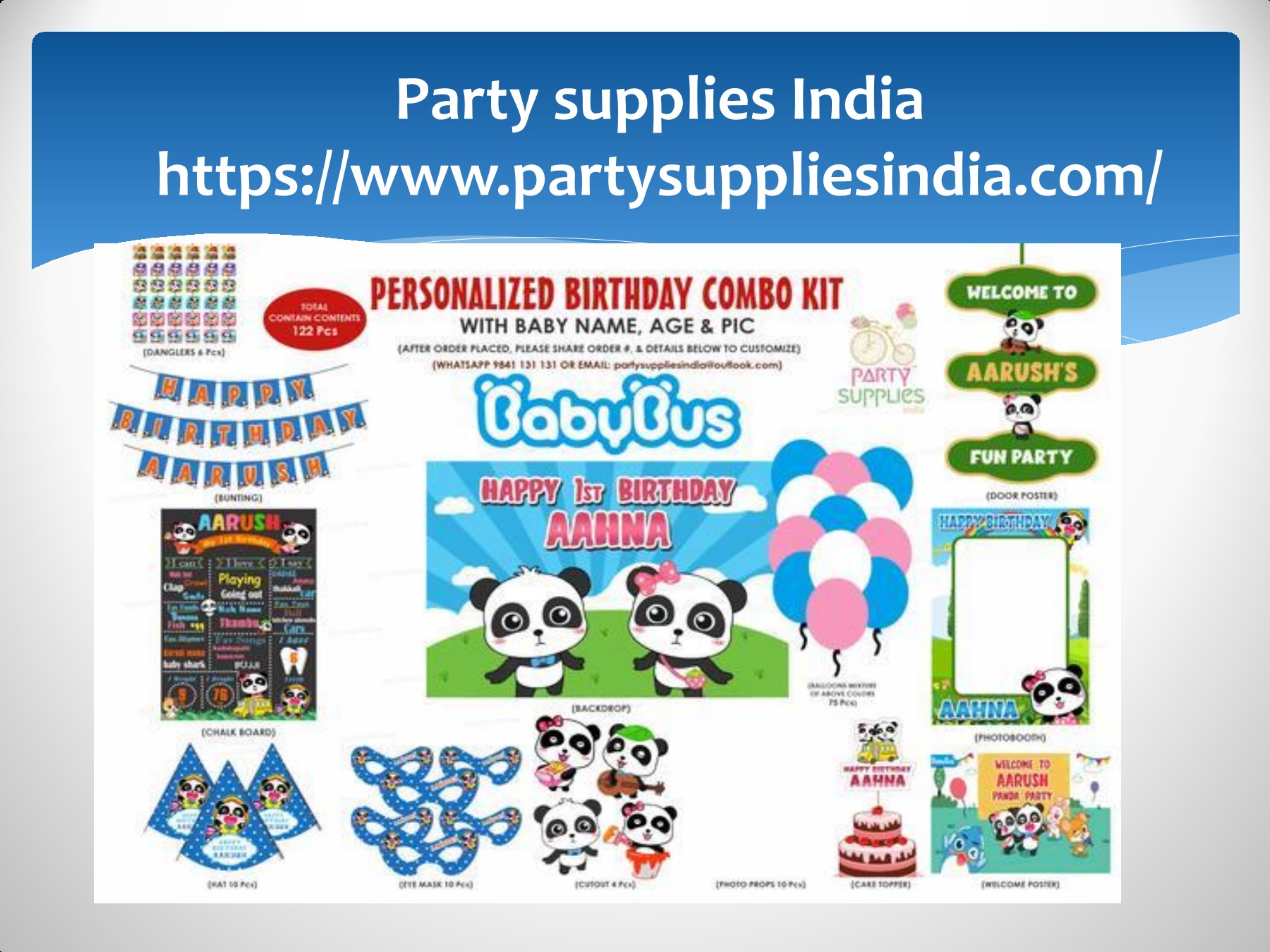 Customized Party Supplies Online - party suppliesi - Page 1 - 2 | Flip ...