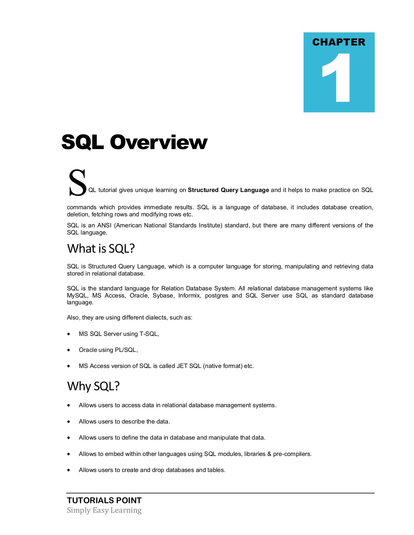sql_tutorial - mahendra.bhavsar - Page 16 | Flip PDF Online | PubHTML5