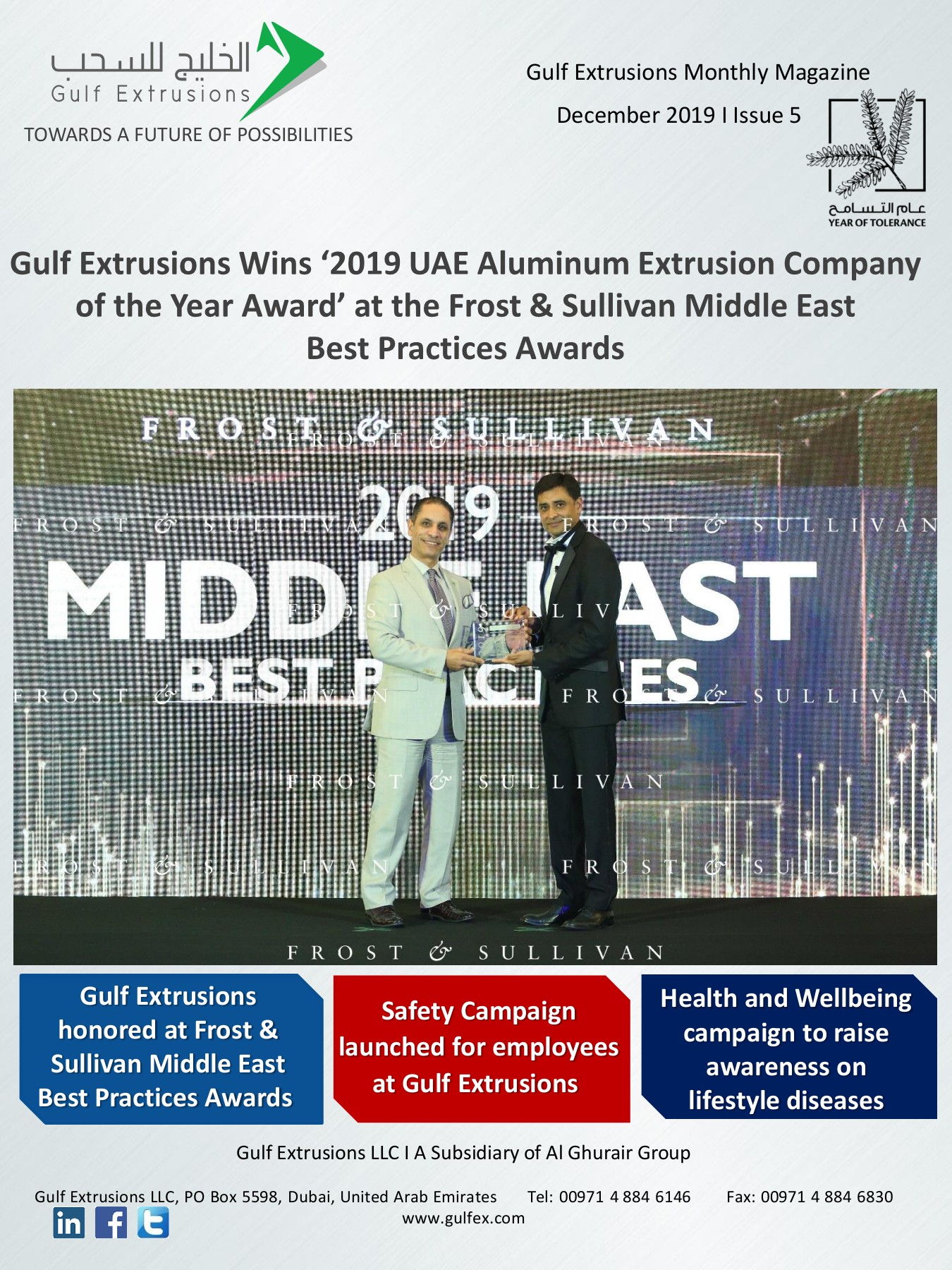 GULF EXTRUSIONS MAGAZINE - DECEMBER 2019 - hassansukk - Page 1 - 10 ...
