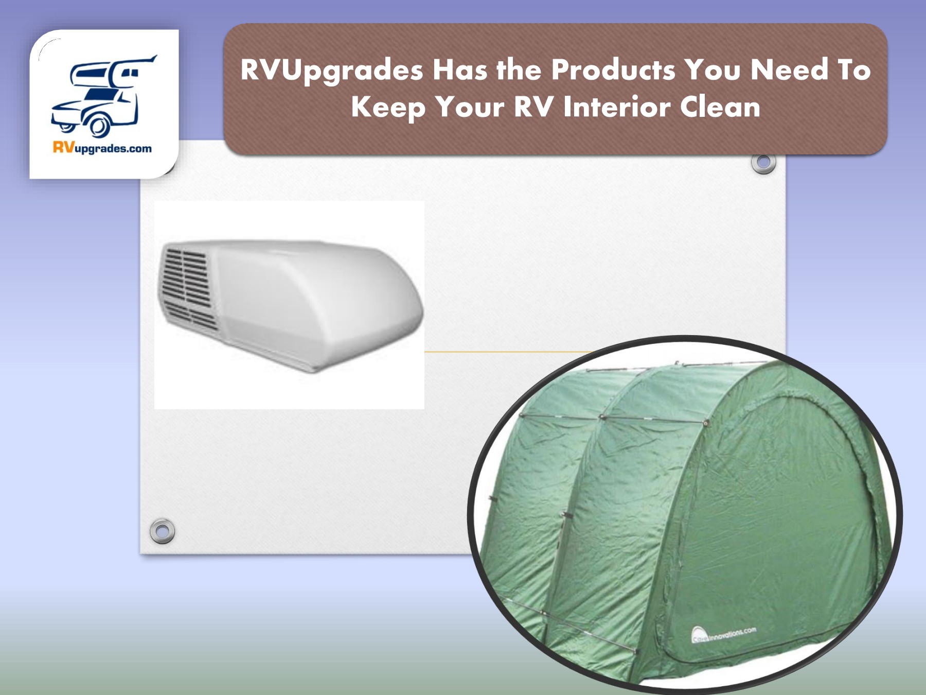 RVUpgrades Has the Products You Need To Keep Your RV Interior Clean ...