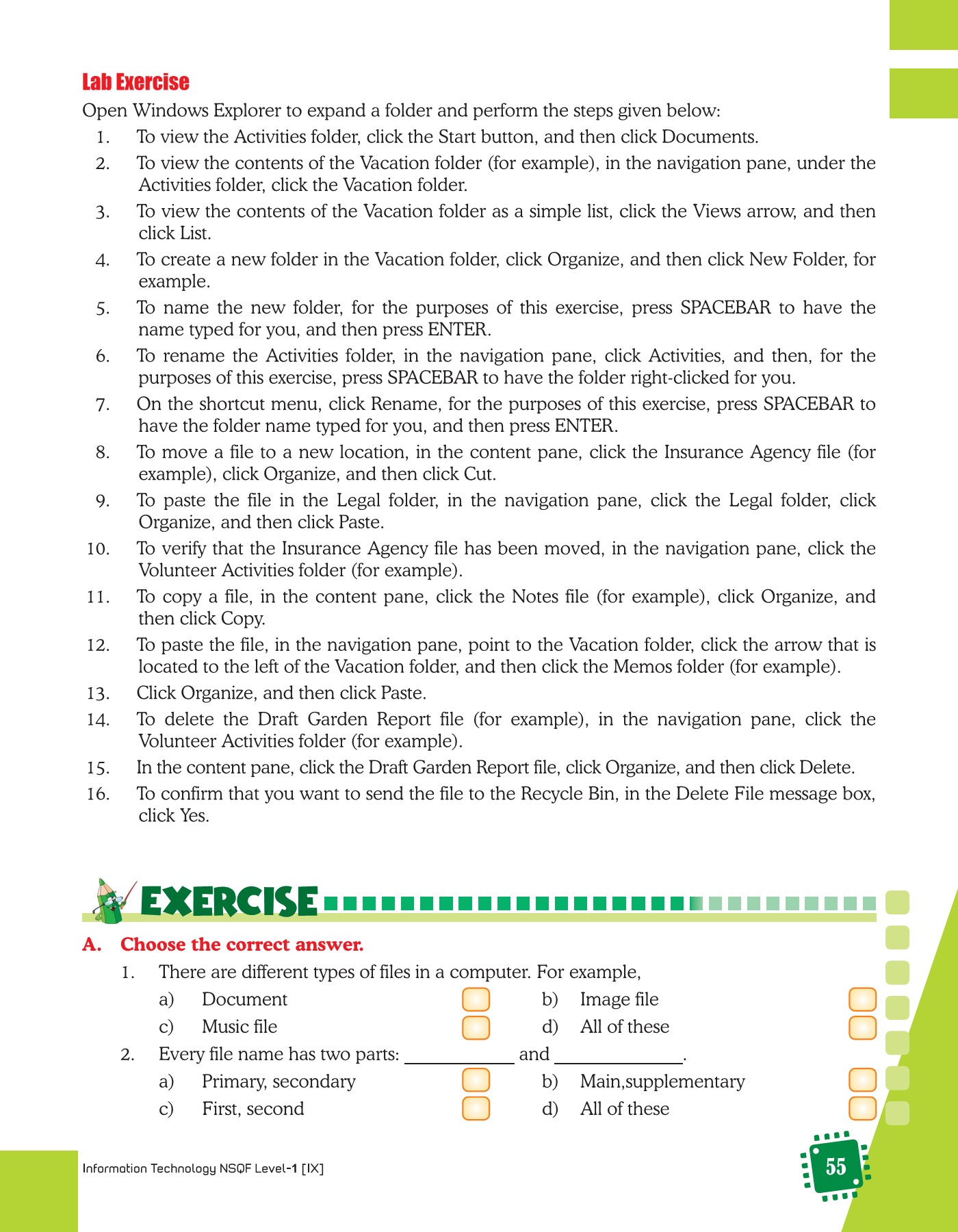 Information Technology (CBSE Code 402) Class- 9 - Edusoft Delhi - Page ...