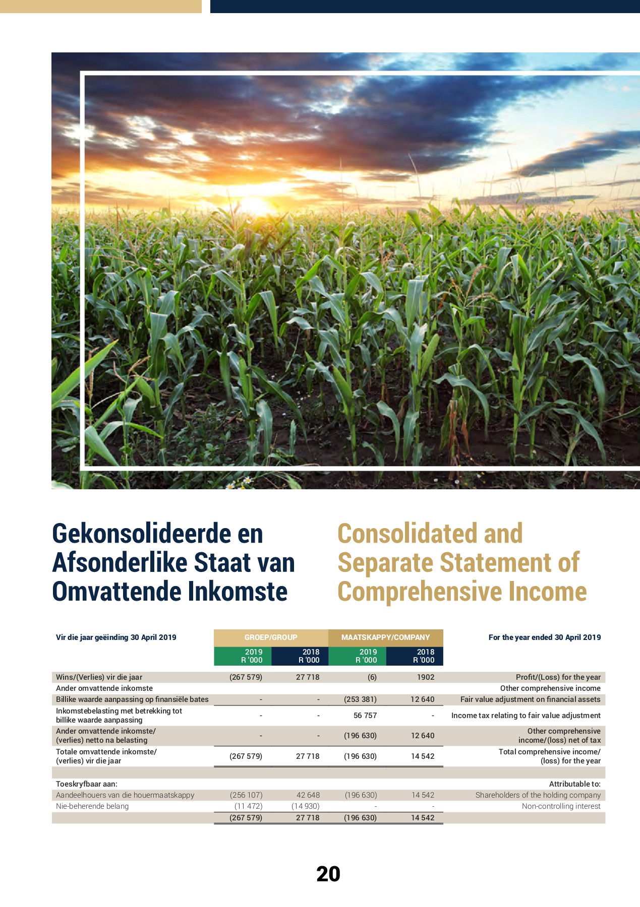 Suidwes Jaarverslag 2019 - Afr en Eng - jedrie - Bladsy 20 | PDF Aanlyn ...