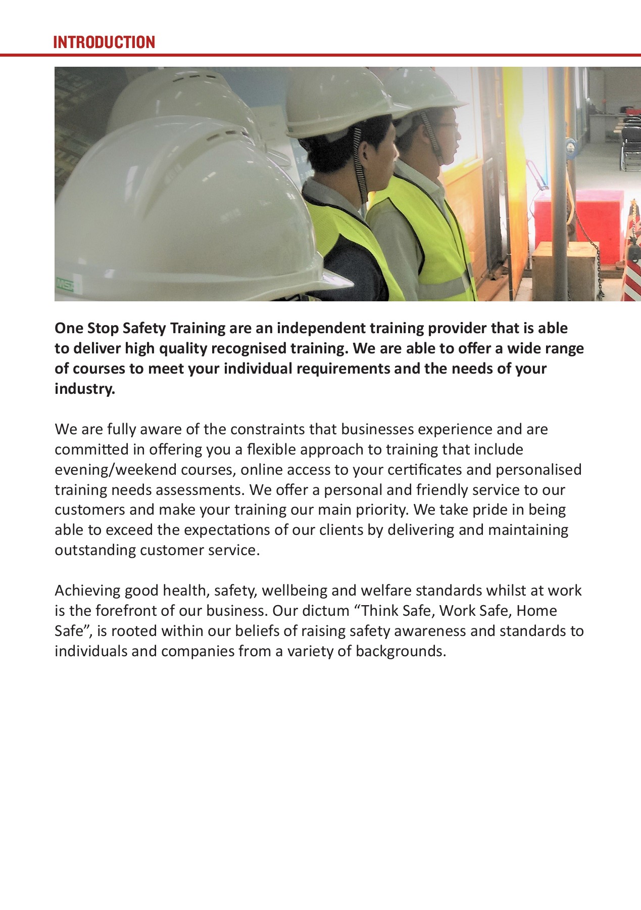 One Stop Safety Training - m.dawson - Page 2 | Flip PDF Online | PubHTML5