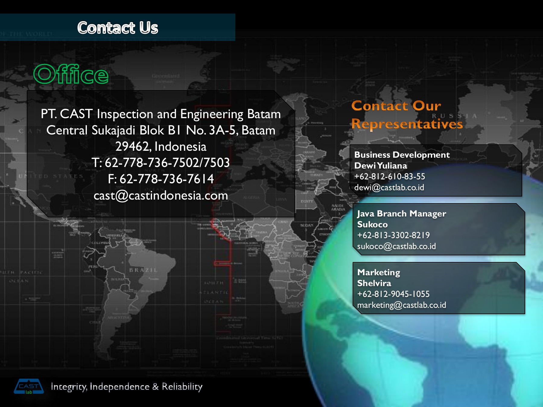 Company Profile - PT. Cast Inspection and Engineering Batam - castlab.qhse - Page 18 | Flip PDF ...