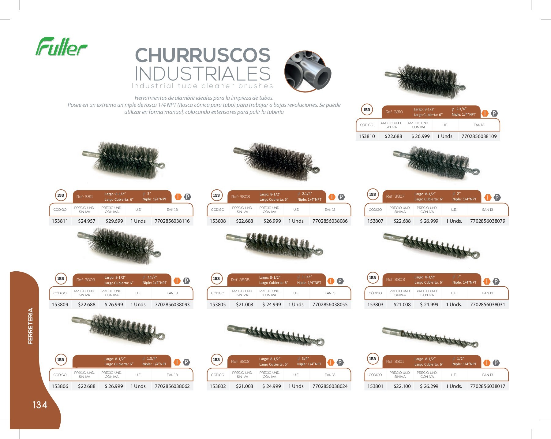 Catálogo Tradicional Fuller Pinto 2018 - Fuller Pinto - Página 134 ...
