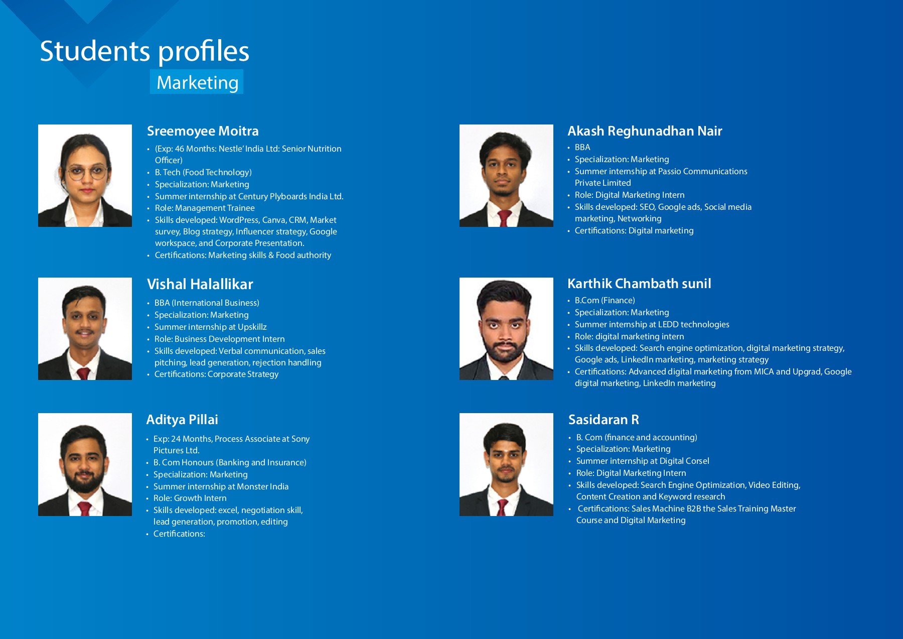 CHRIST UNIVERSITY Placement Brochure-2021-23 - CHRIST (Deemed to be ...