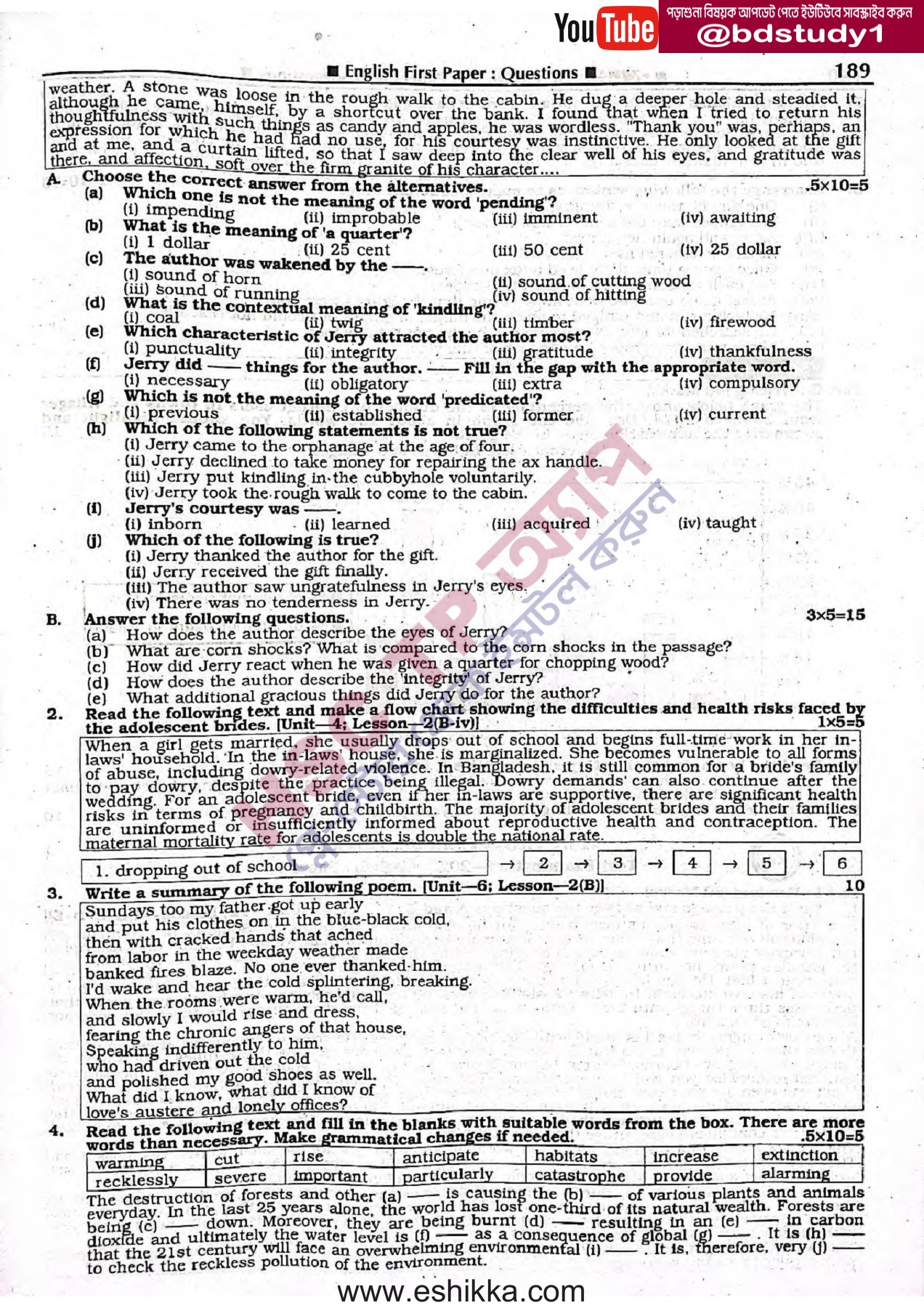 English 1st Paper - Edu Today - Page 143 | Flip PDF Online | PubHTML5