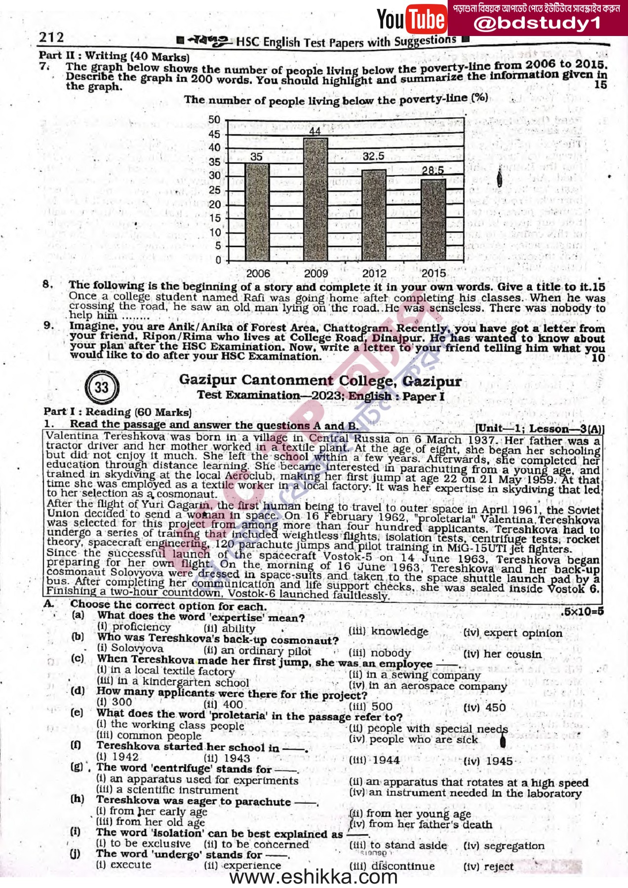 English 1st Paper - Edu Today - Page 166 | Flip PDF Online | PubHTML5