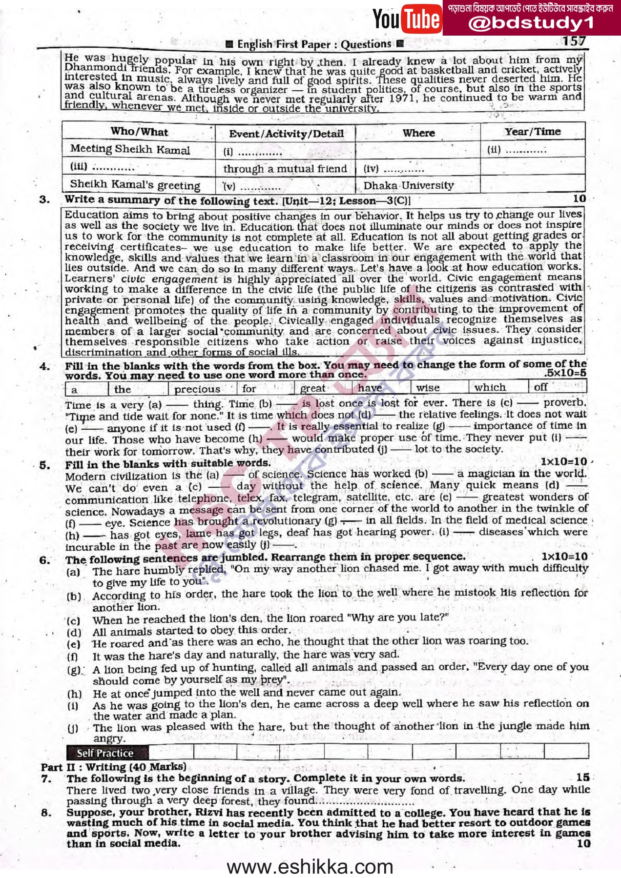 English 1st Paper - Edu Today - Page 84 | Flip PDF Online | PubHTML5