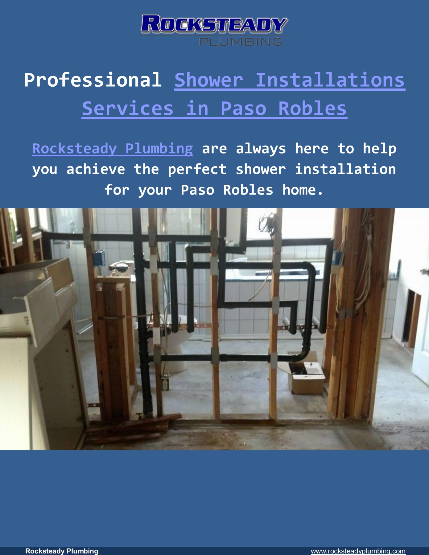 Professional Shower Installations Services in Paso Robles ...