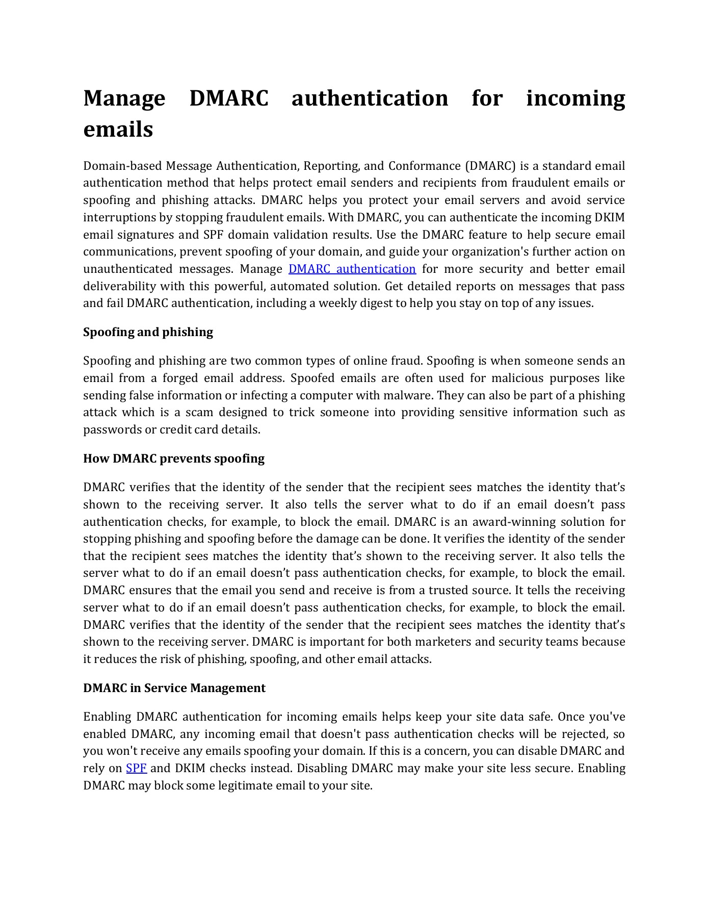 Manage Dmarc Authentication For Incoming Emails Ariya Rathi Page 1 1 Flip Pdf Online