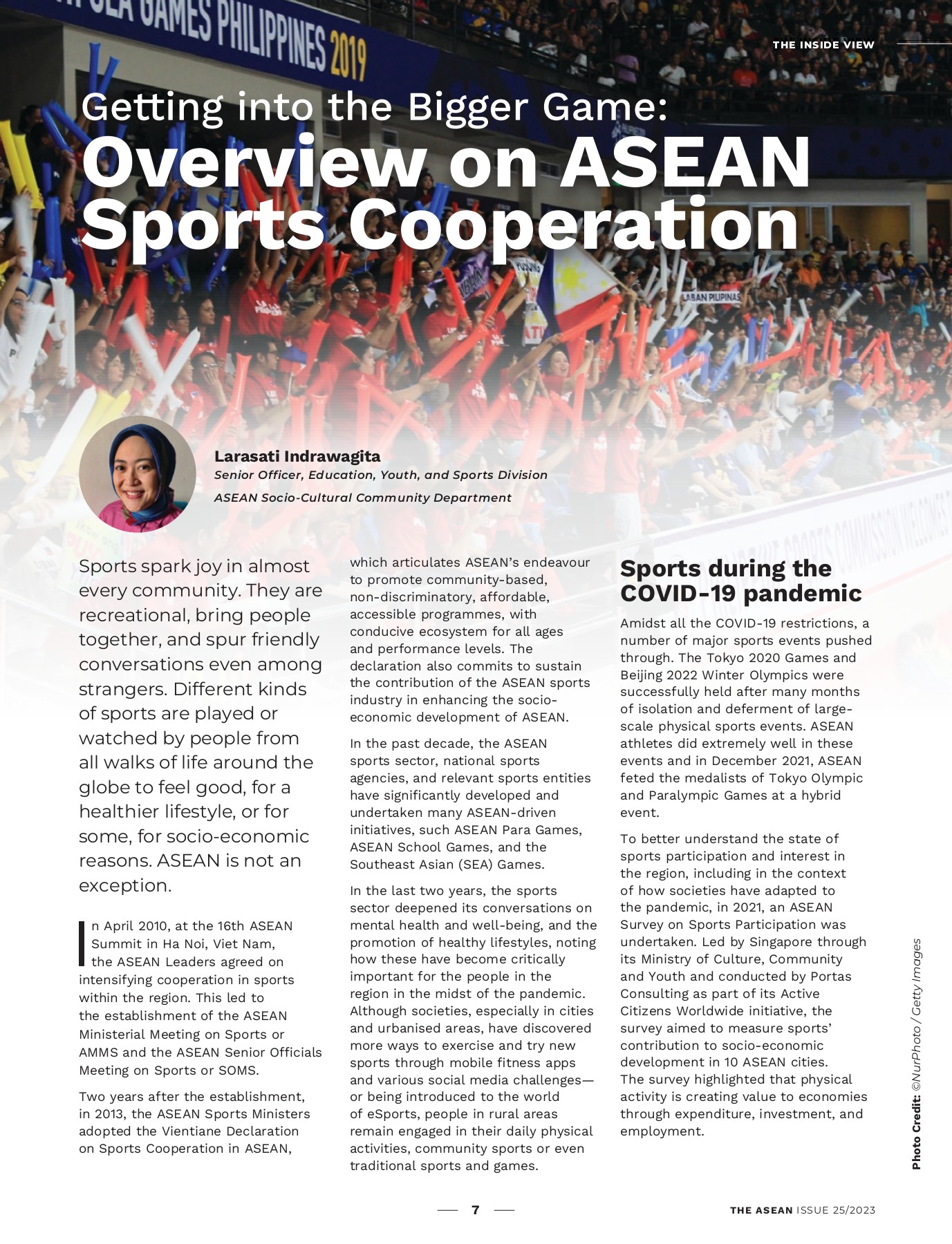 The Asean SPORT FOR ALL Special Edition 2023 - library dpe - Page 7 ...