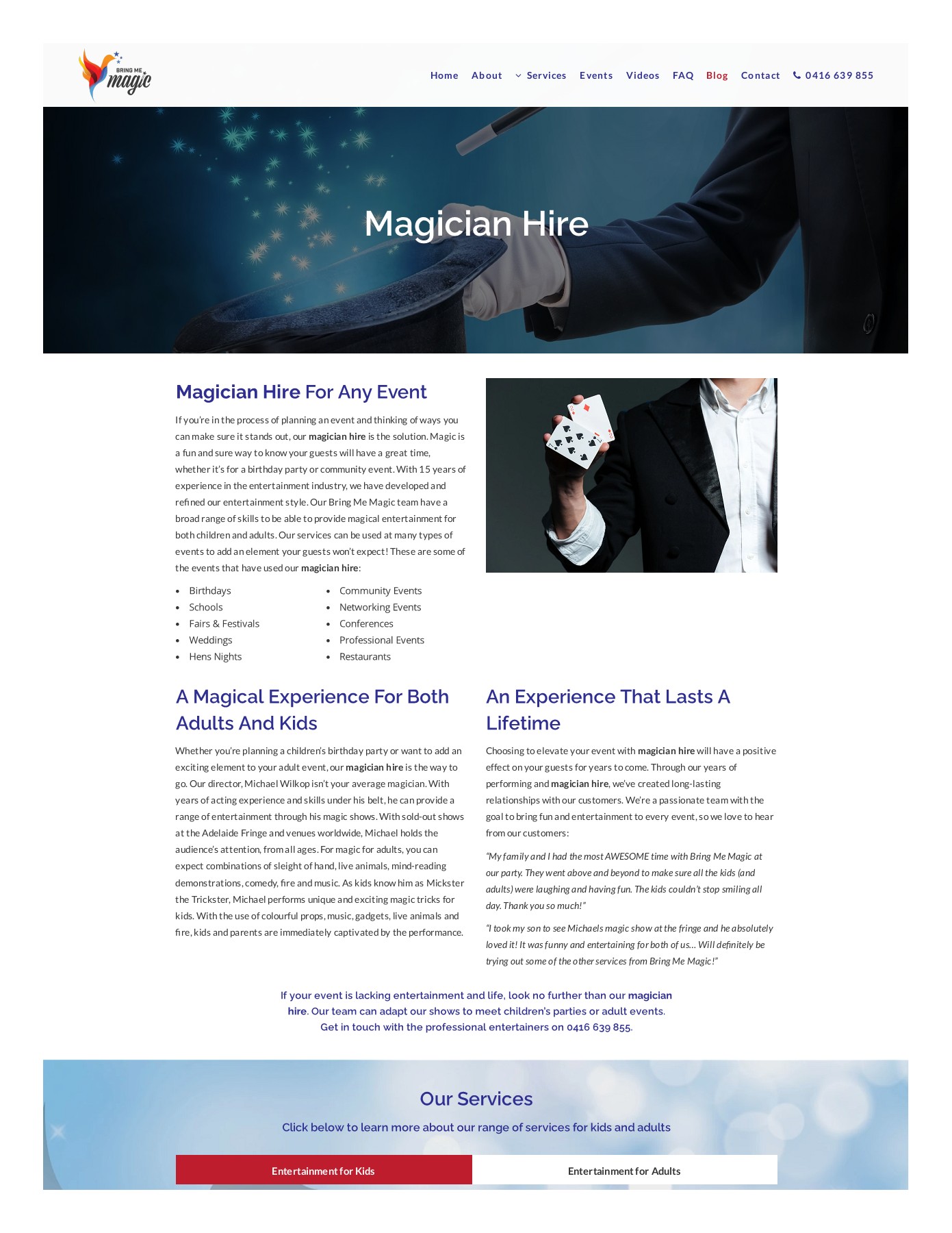 Magician Hire Adelaide - Bring me magic - Page 1 - 2 | Flip PDF Online ...