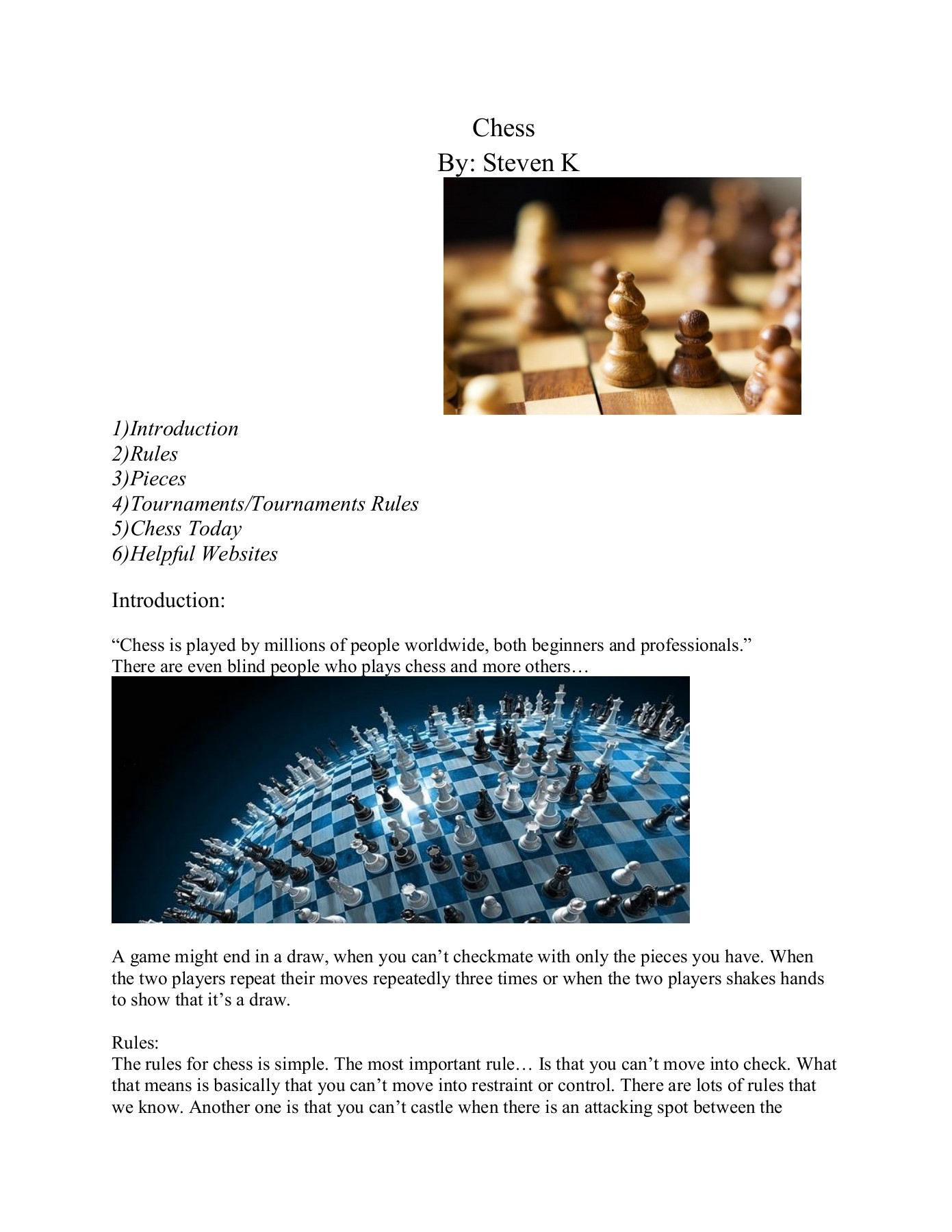Chess Steven - wangw - Page 1 - 4 | Flip PDF Online | PubHTML5