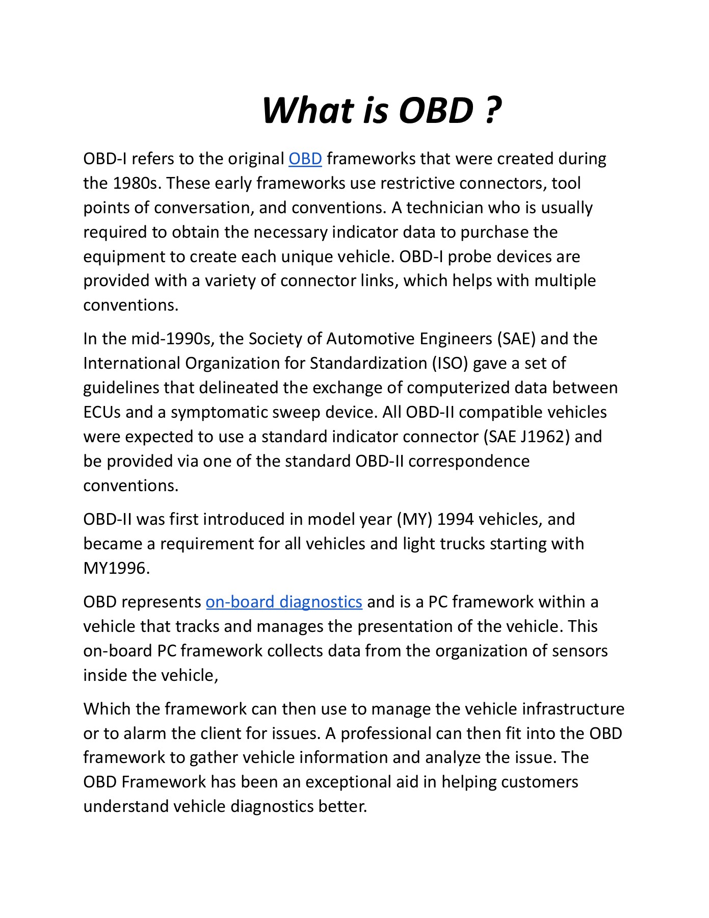 what is obd - mapout 24 - Page 1 - 8 | Flip PDF Online | PubHTML5
