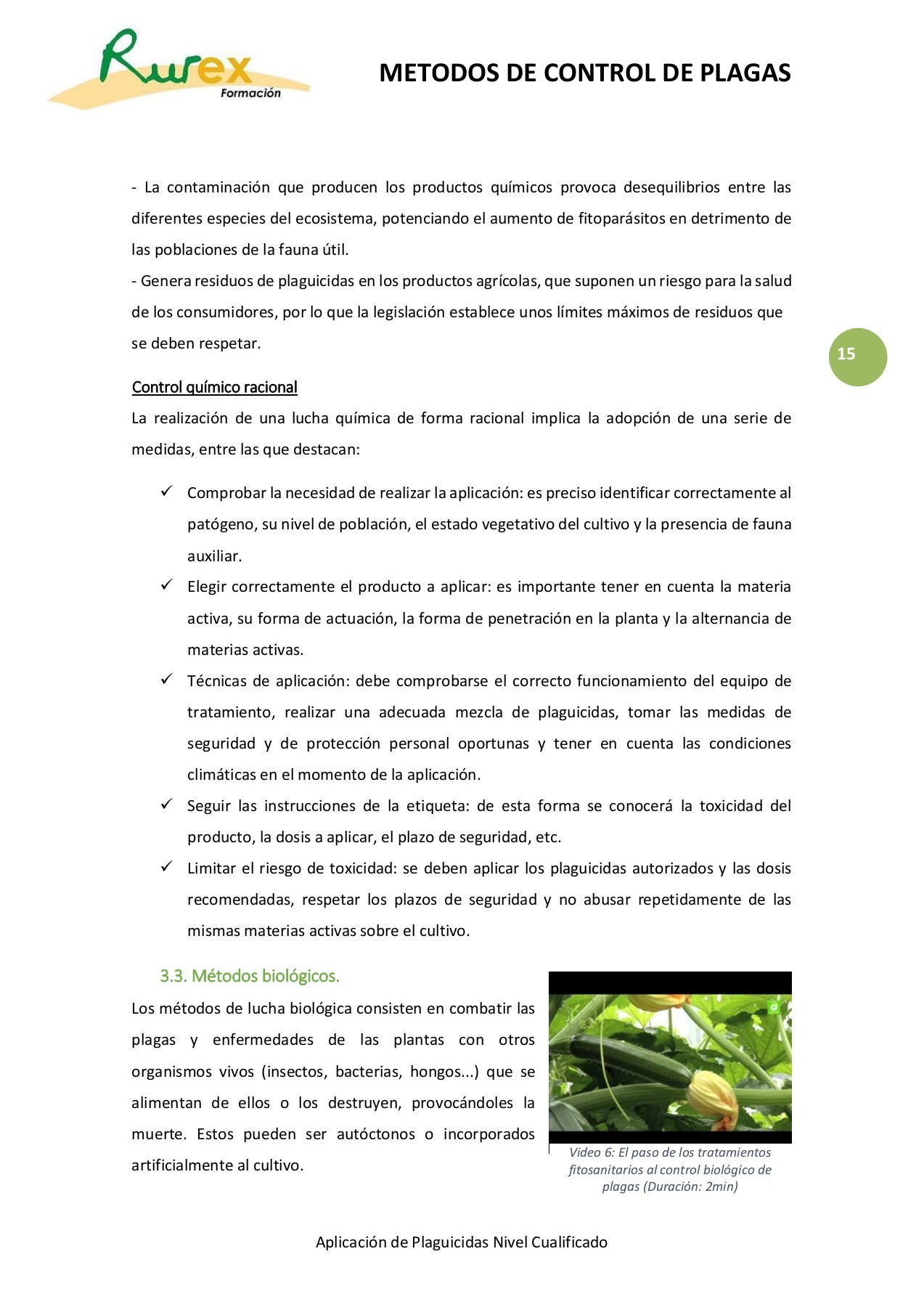 2. Métodos de control de plagas - formacion - Página 15 | Flip PDF en línea | PubHTML5