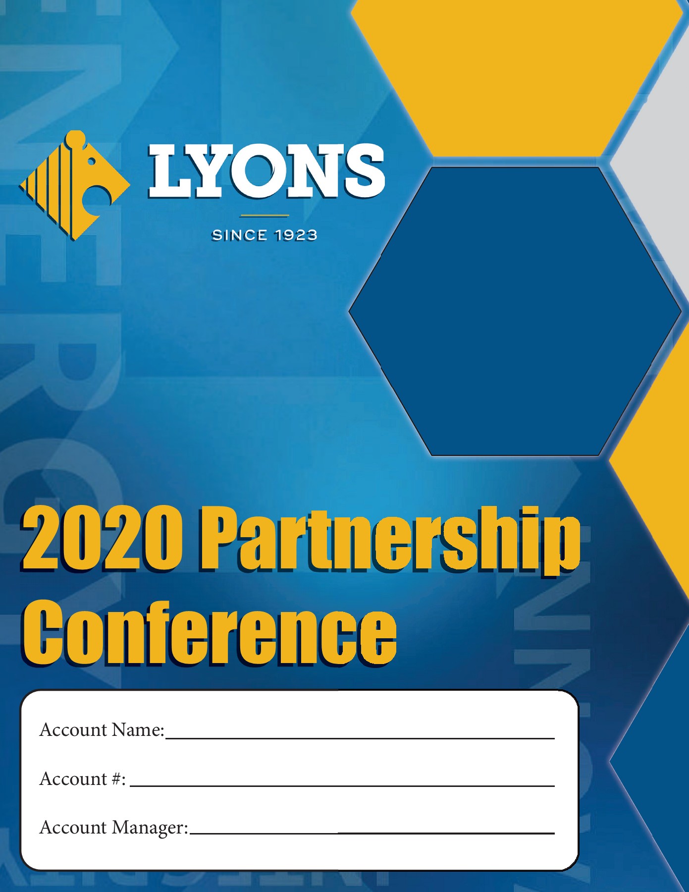 2020 Partnership Conference - Lyons Specialty Company - Page 1 - 32 ...